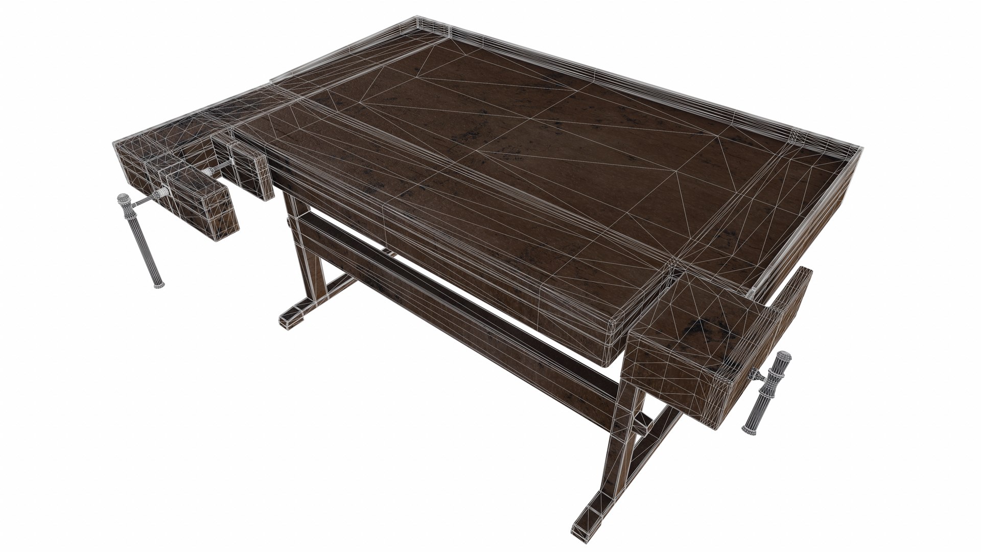 3D Model Work Workbench Bench - TurboSquid 1702158