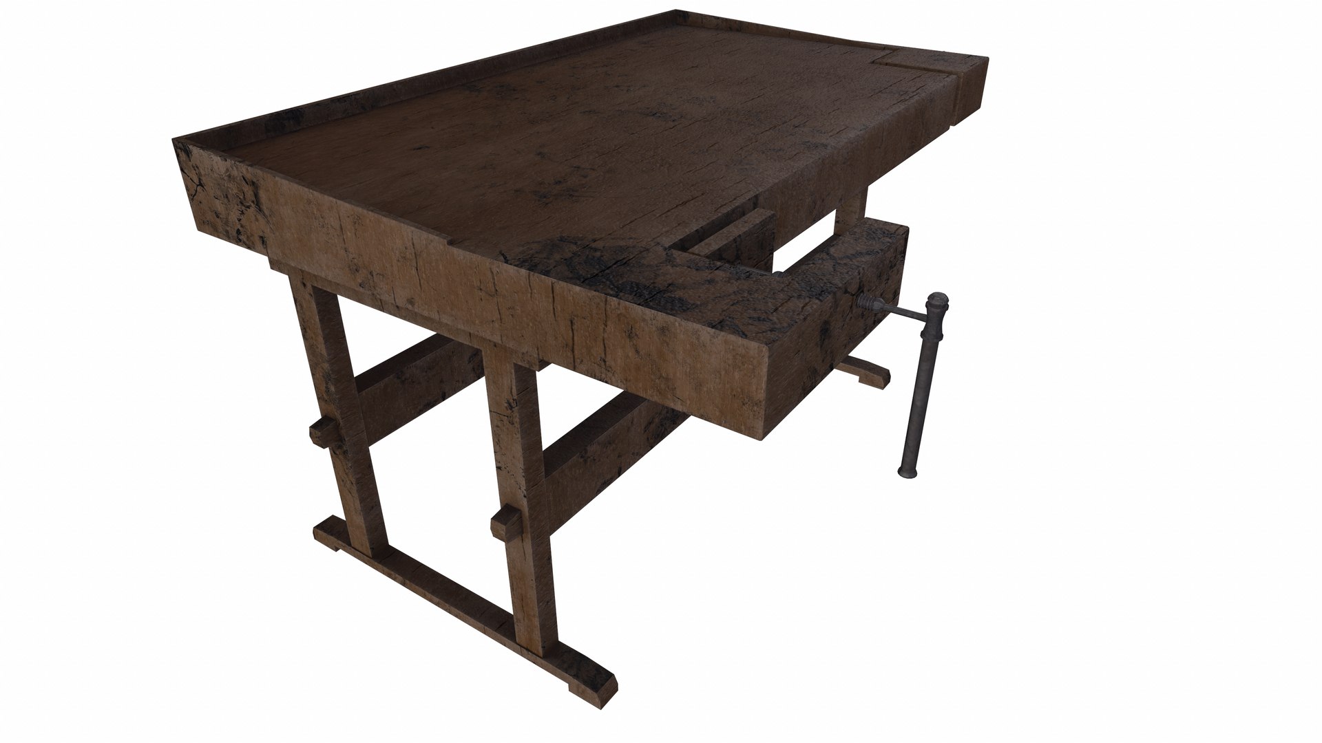 3D Model Work Workbench Bench - TurboSquid 1702158