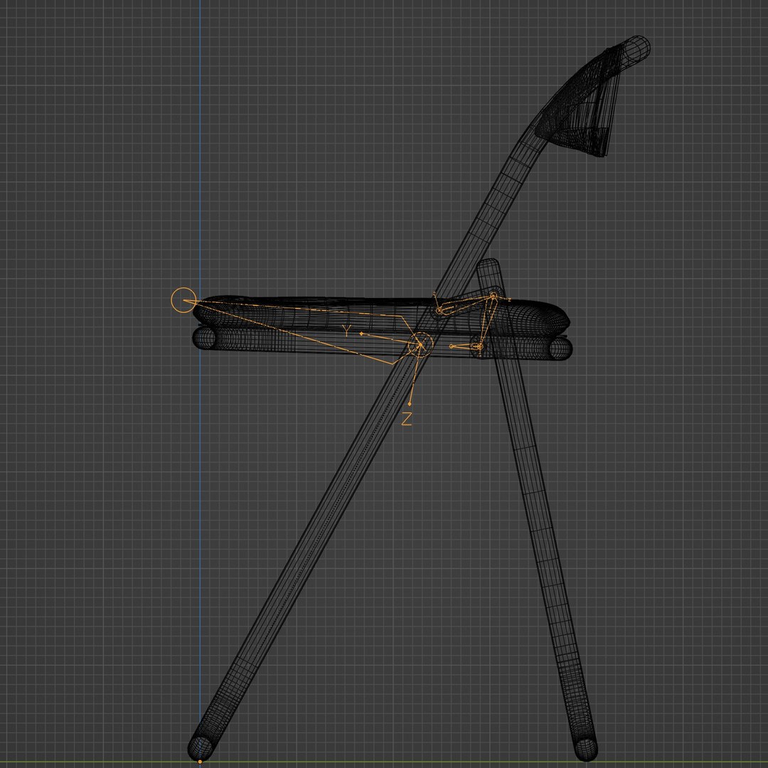 Free 3D Folding Chair Model - TurboSquid 2002995