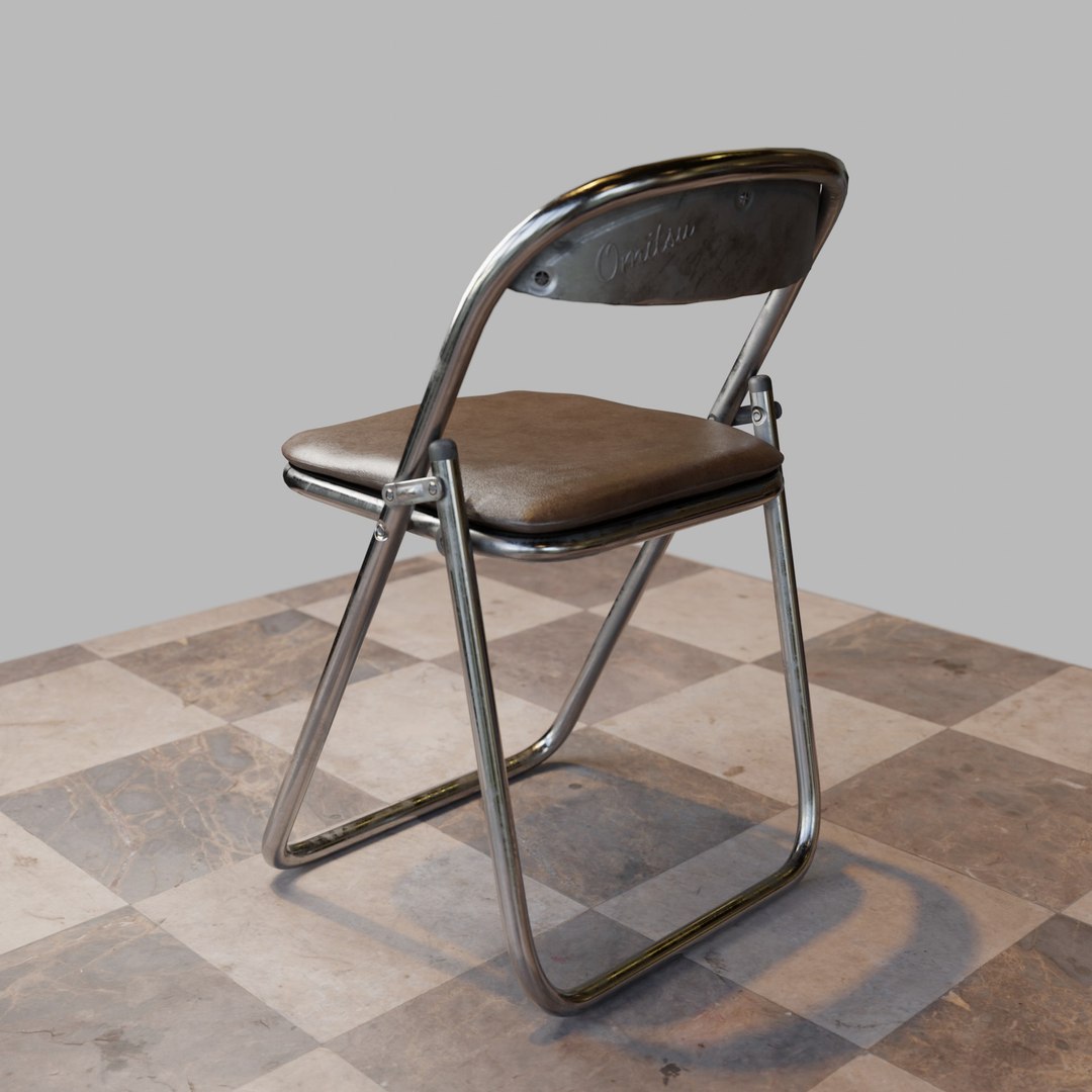Free 3D Folding Chair Model - TurboSquid 2002995
