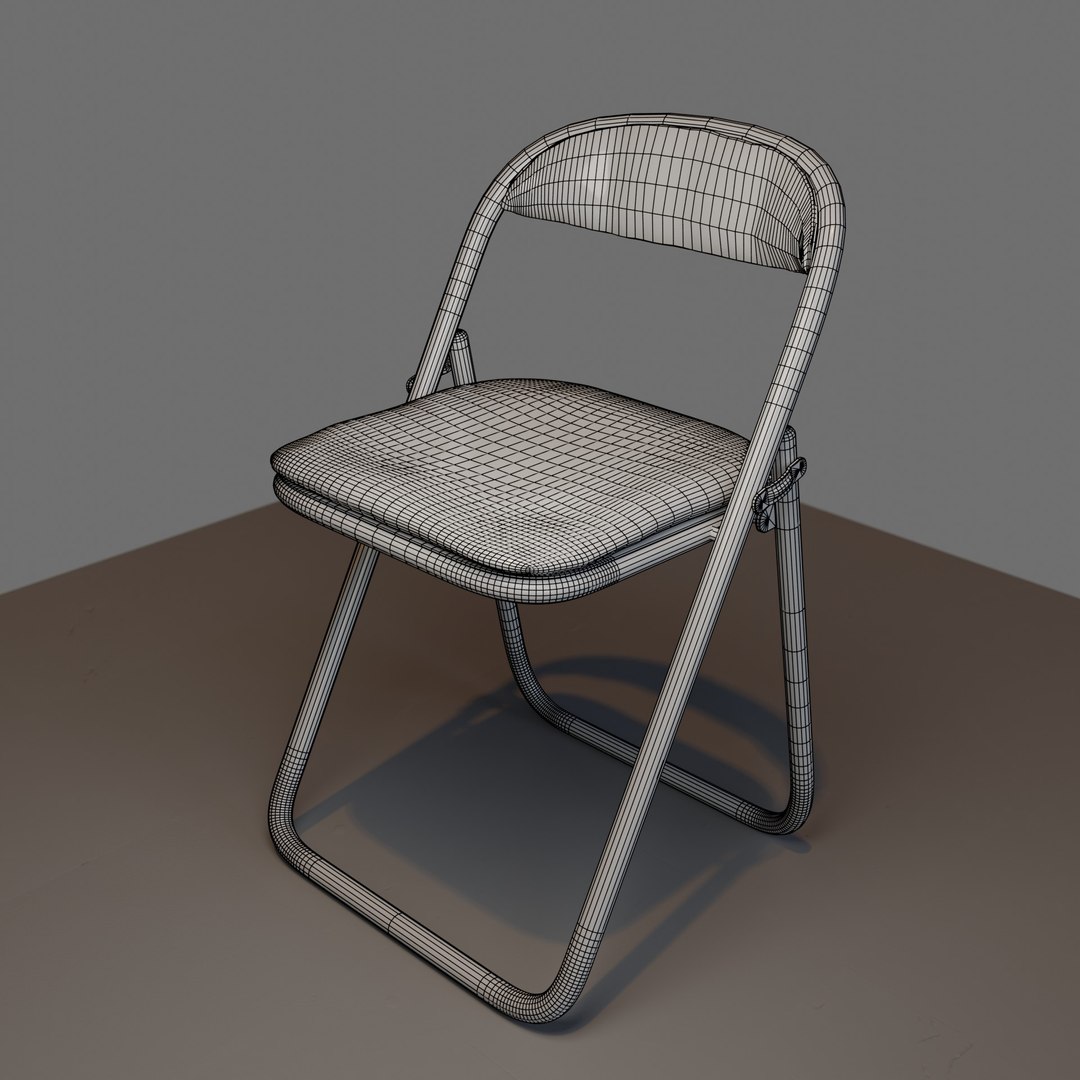 Free 3D Folding Chair Model - TurboSquid 2002995
