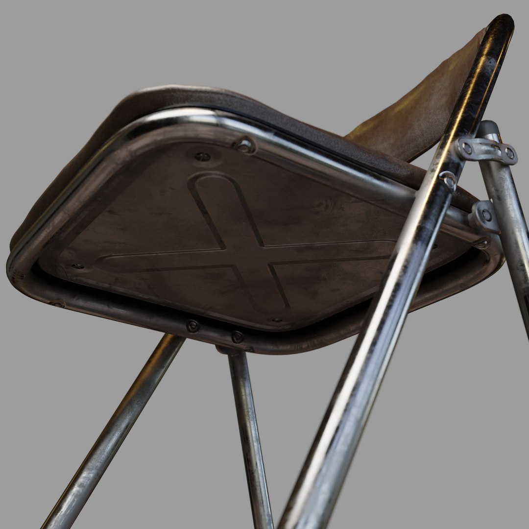Free 3D Folding Chair Model - TurboSquid 2002995