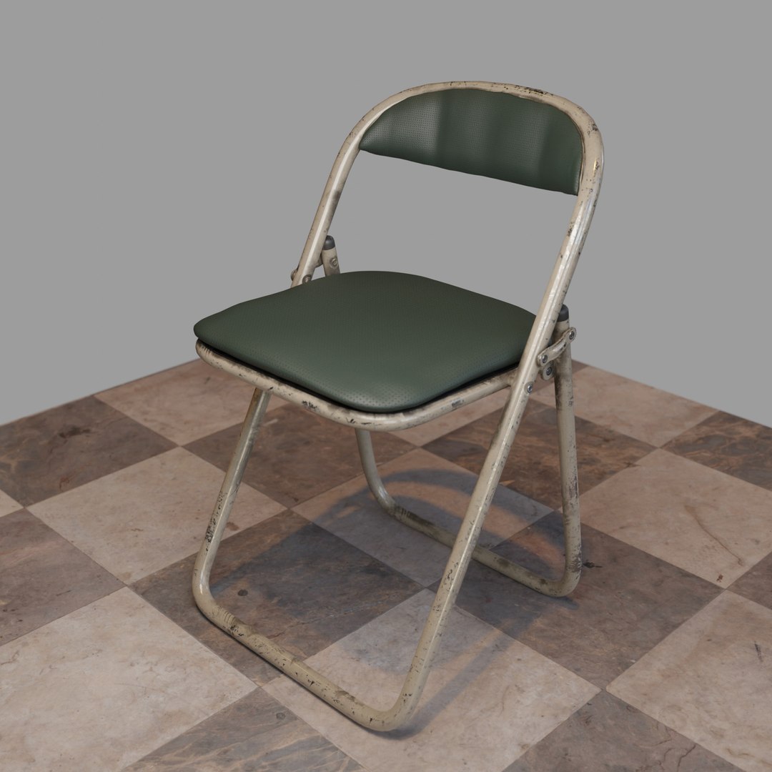 Free 3D Folding Chair Model - TurboSquid 2002995