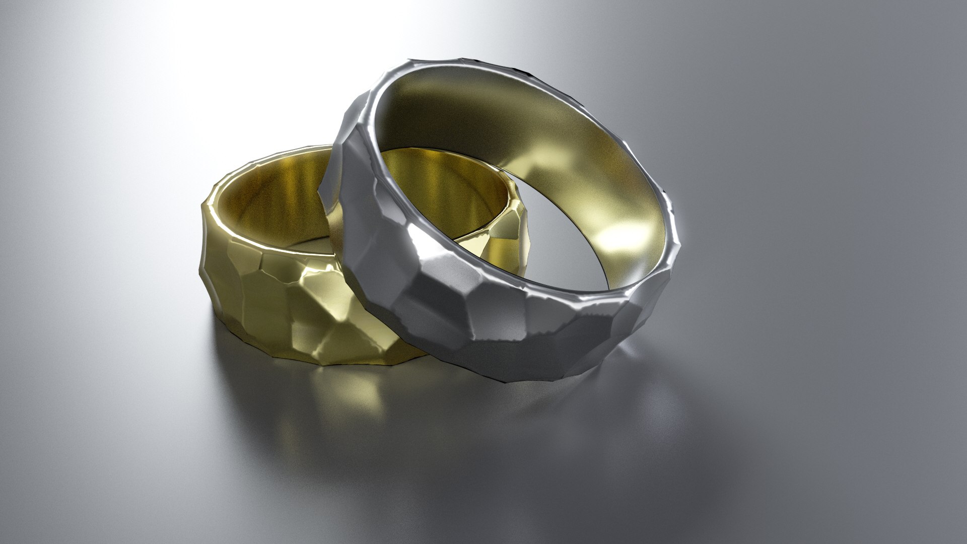 3D Wedding Ring Model - TurboSquid 2115223