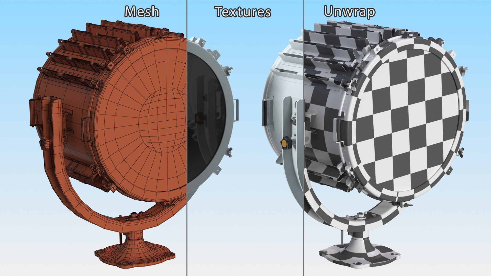 3D Marine Suez Canal Searchlight Paint - TurboSquid 1967914