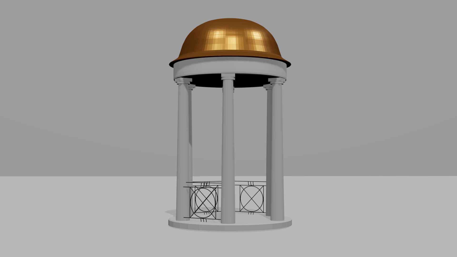 3D rotunda - TurboSquid 1766881