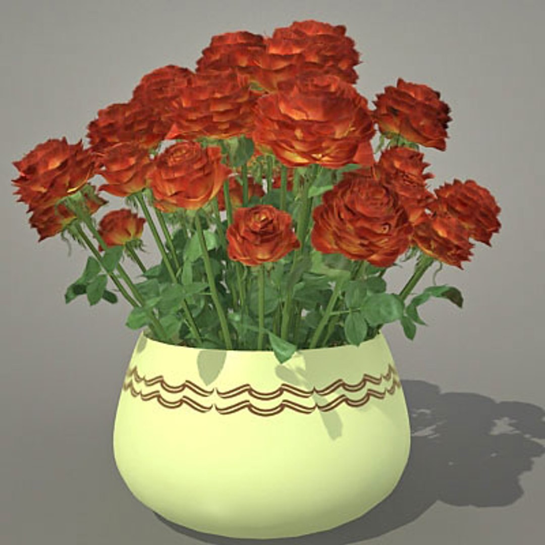 3dsmax Flower Bouquet