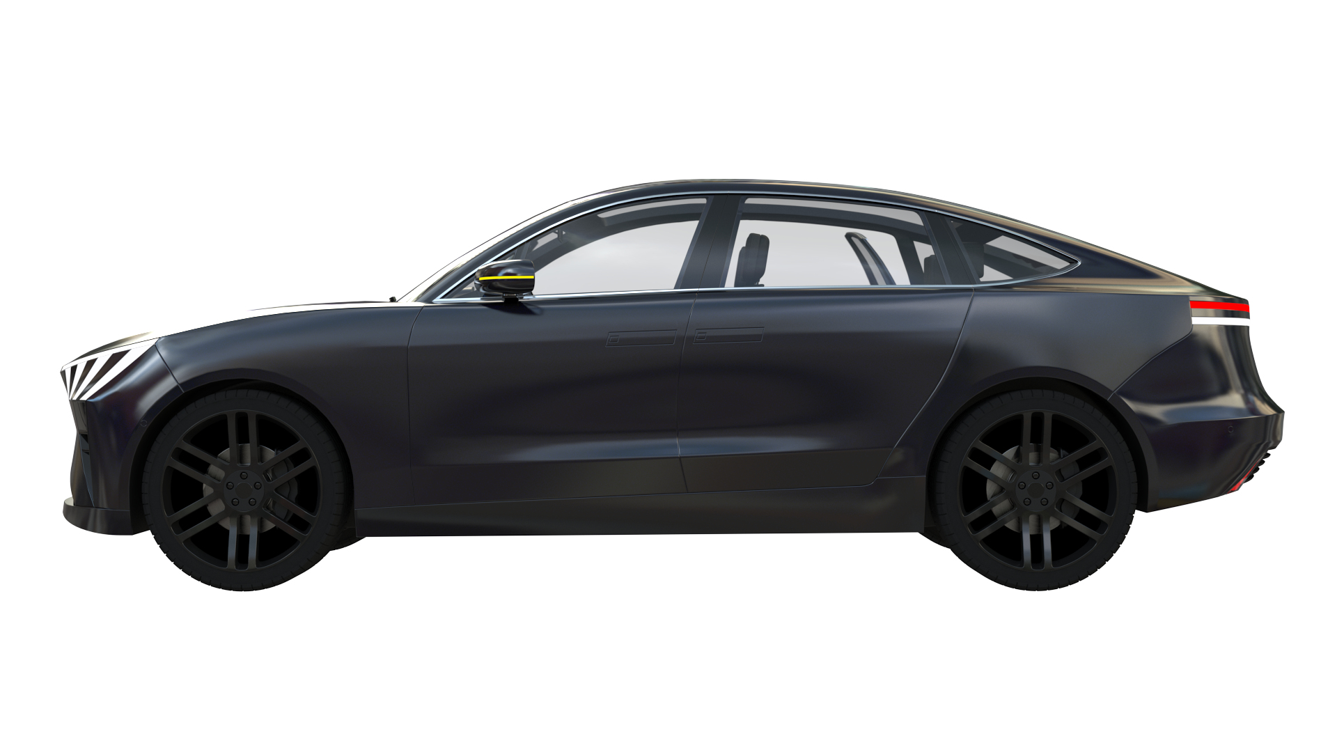 EV SUV Black 3D Model - TurboSquid 2364685