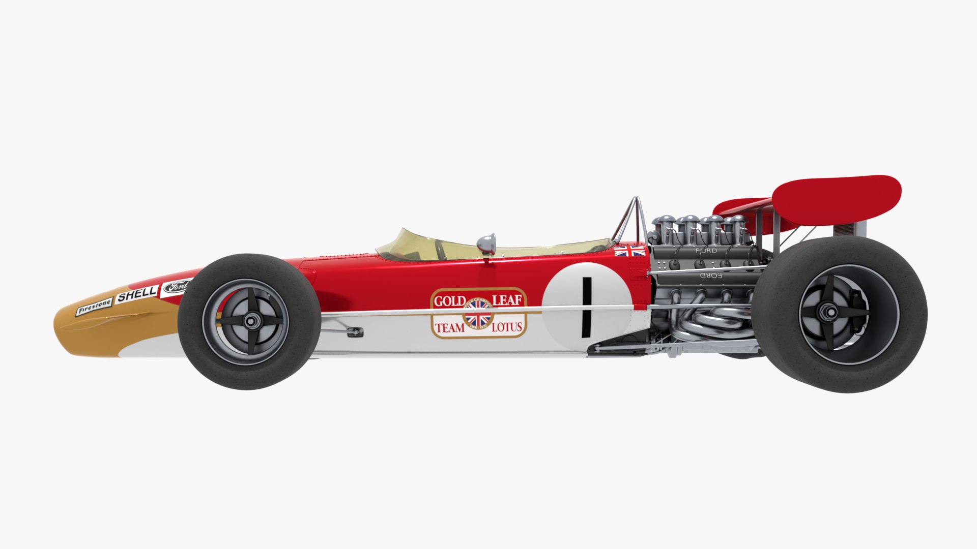 Lotus 49B 3D - TurboSquid 2231795