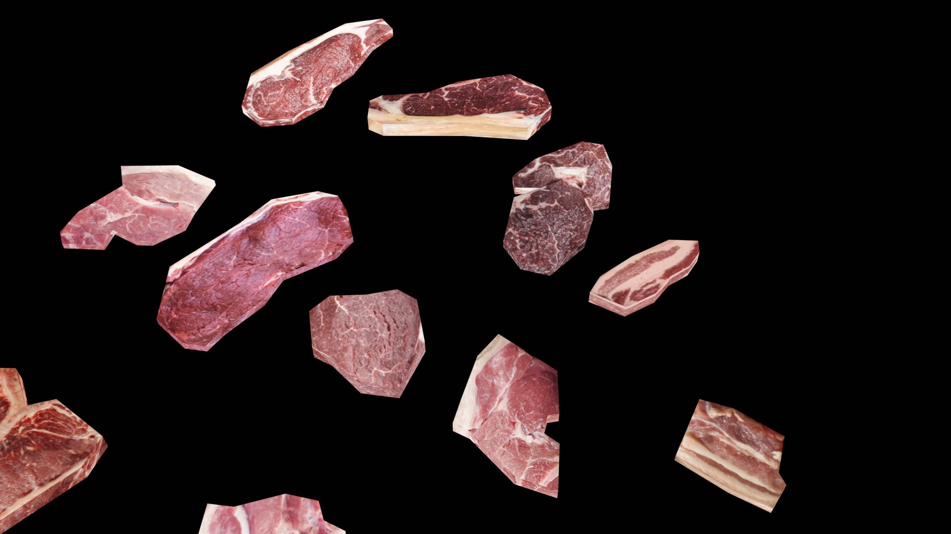 3D Meat Pack Low Poly - TurboSquid 2136227