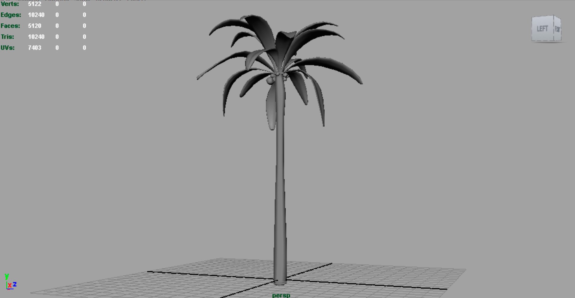 Palm Tree Model - TurboSquid 1182239