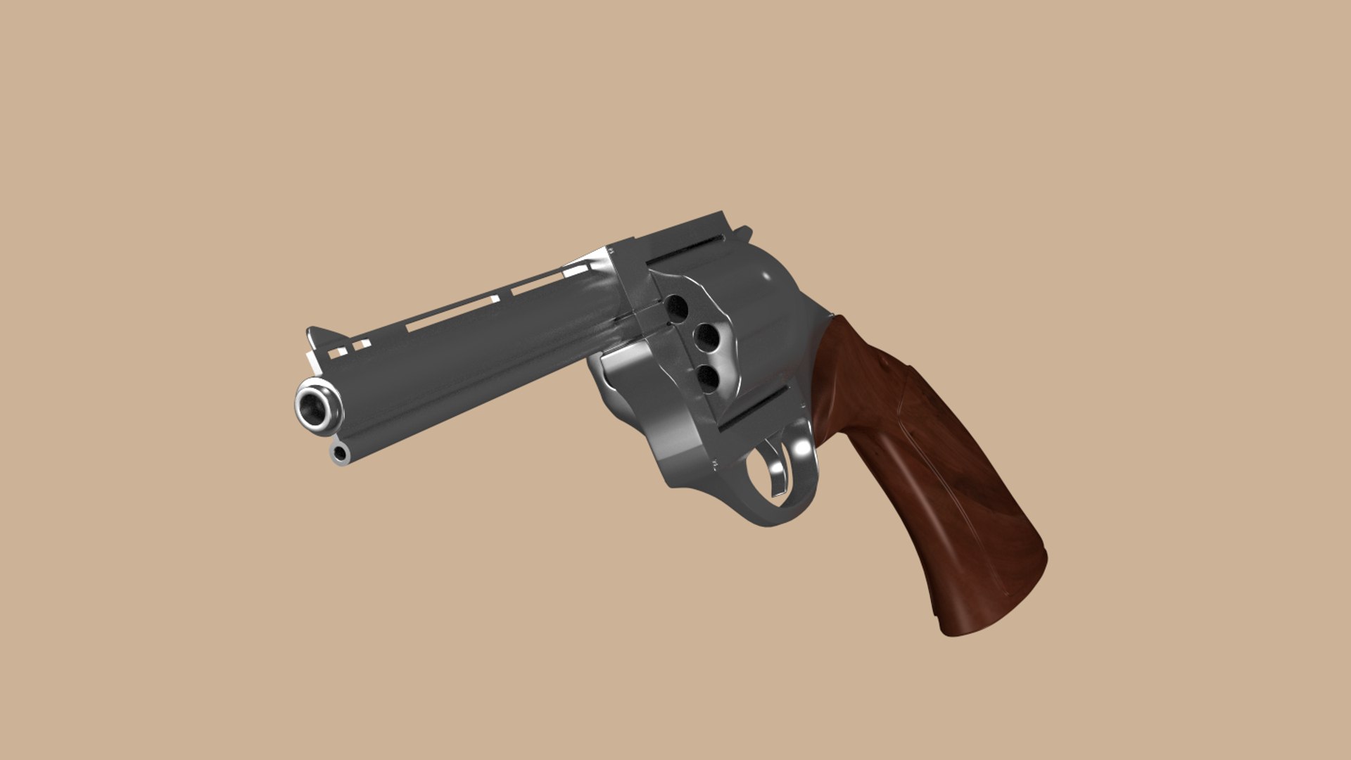 Classic Gun Fbx