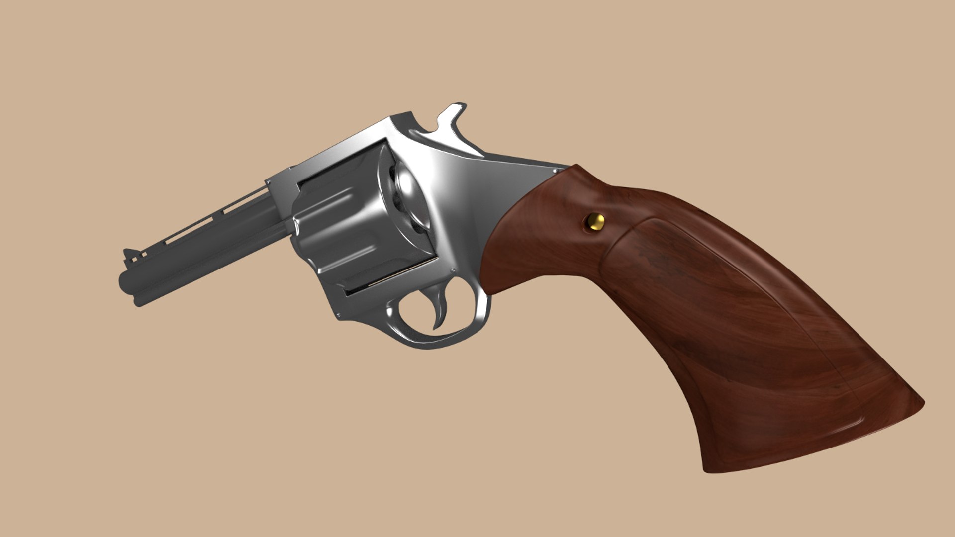 Classic Gun Fbx
