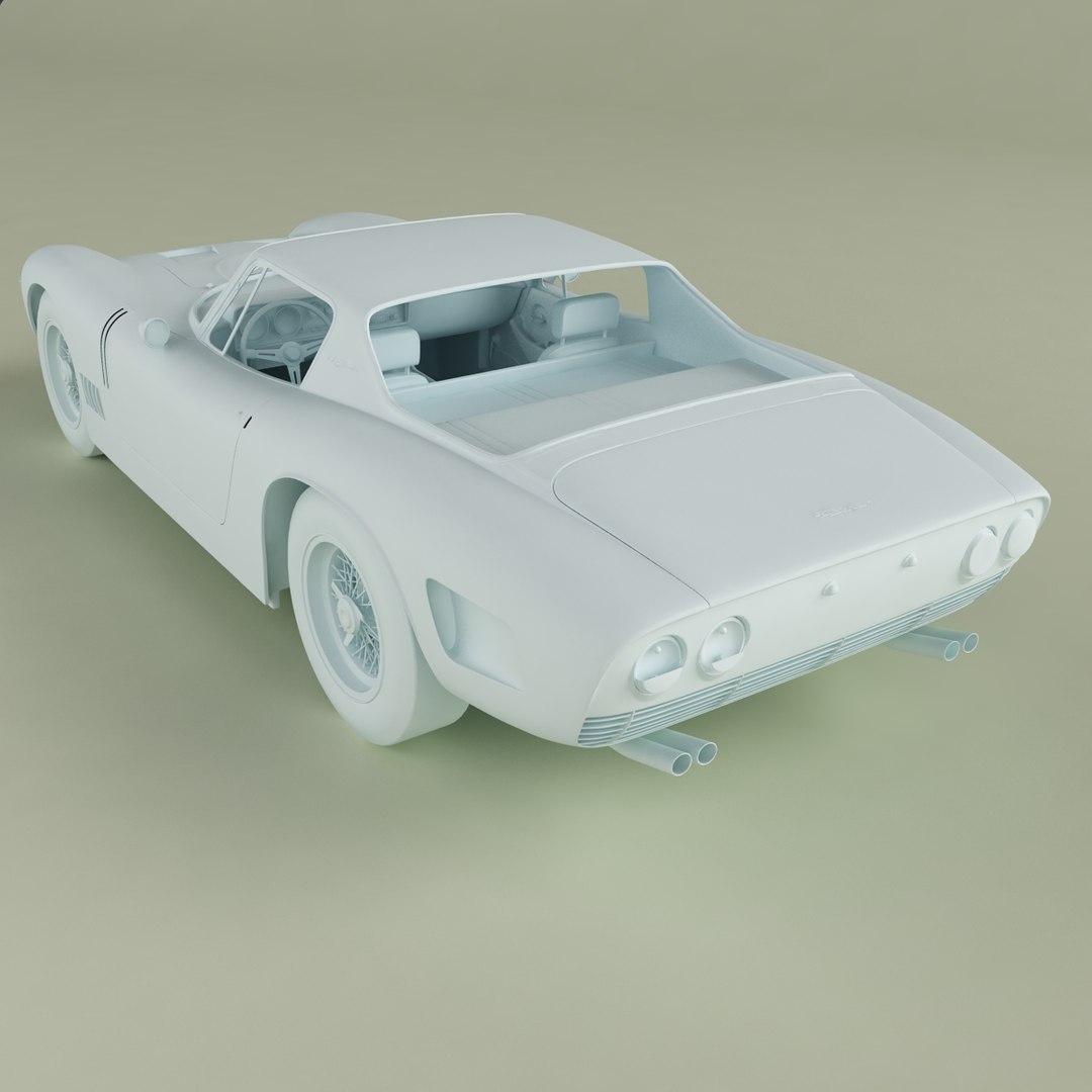 3D 1968 Bizzarrini Gt 5300 - TurboSquid 1281915