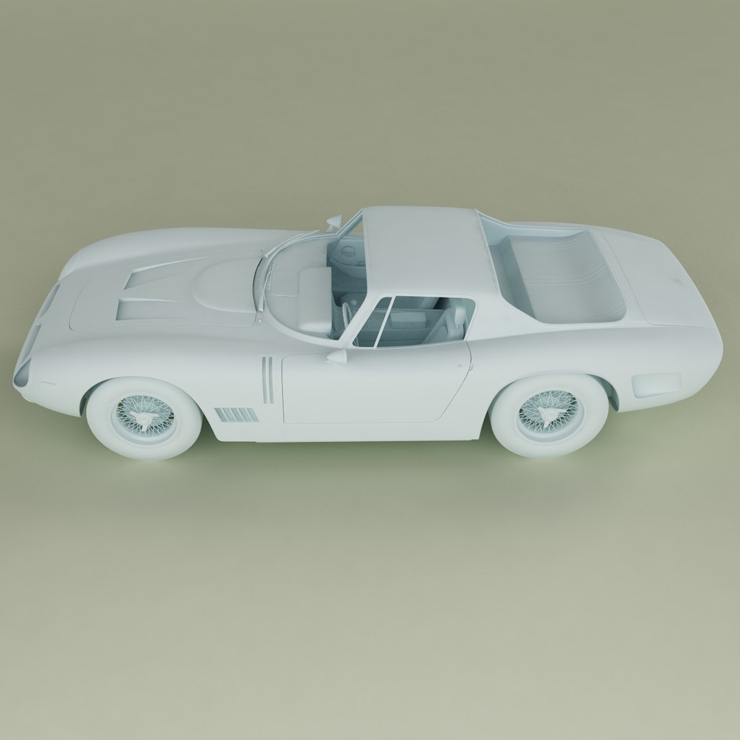 3D 1968 Bizzarrini Gt 5300 - TurboSquid 1281915