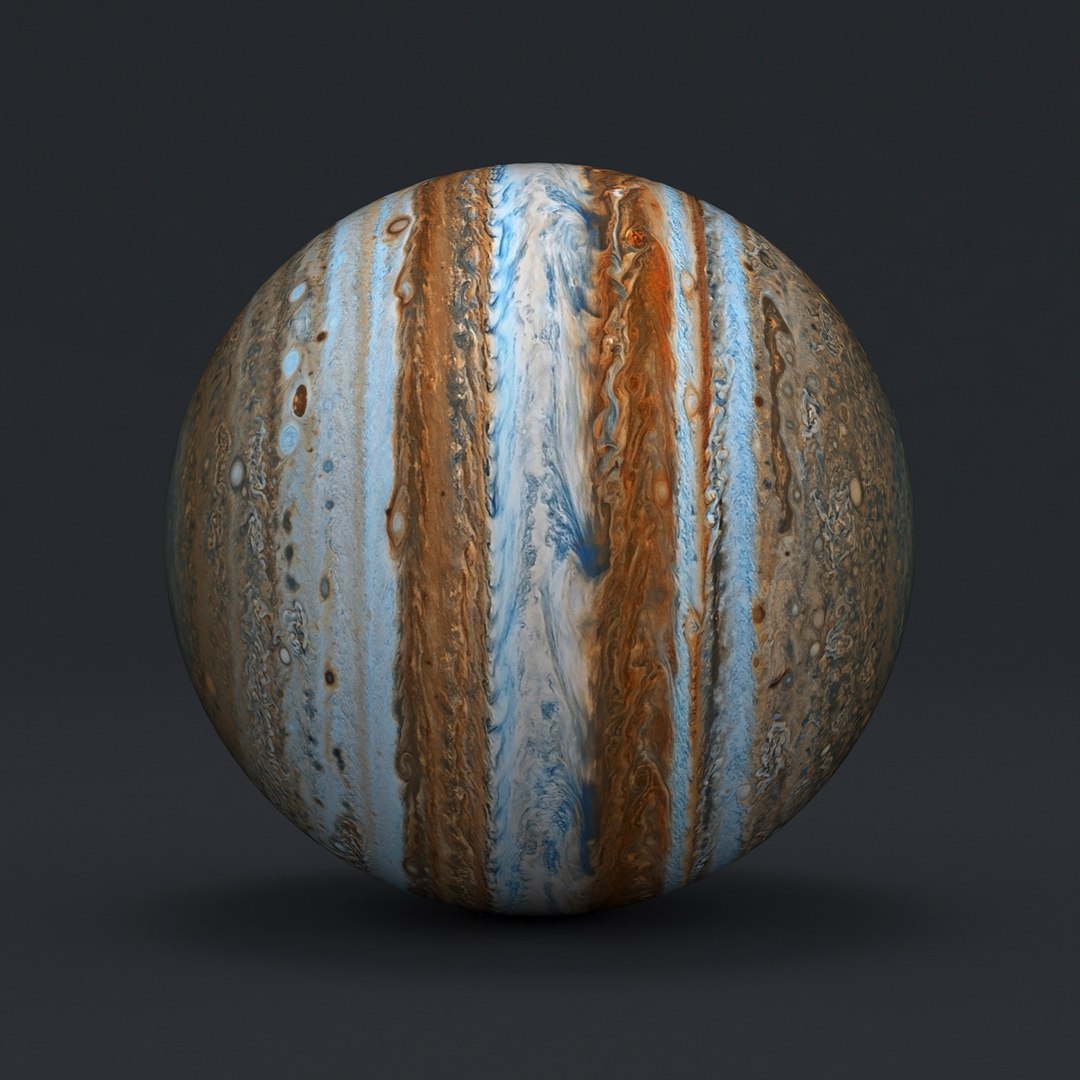 Planet Jupiter 3d Model