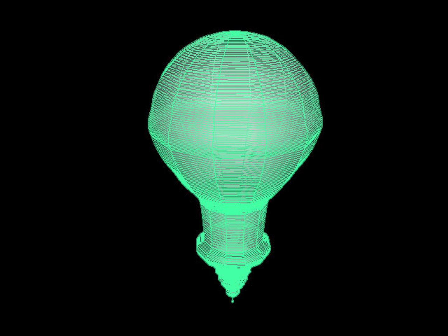 free light bulb 3d model