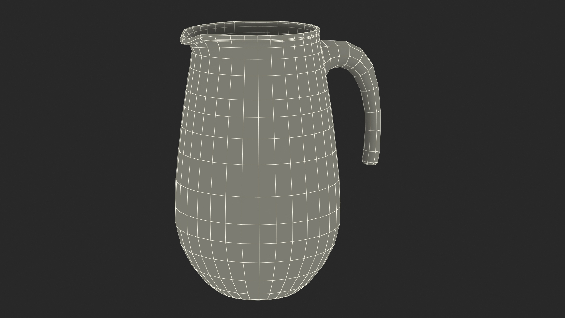 3D Glass Jug With Hook Handle - TurboSquid 1907002