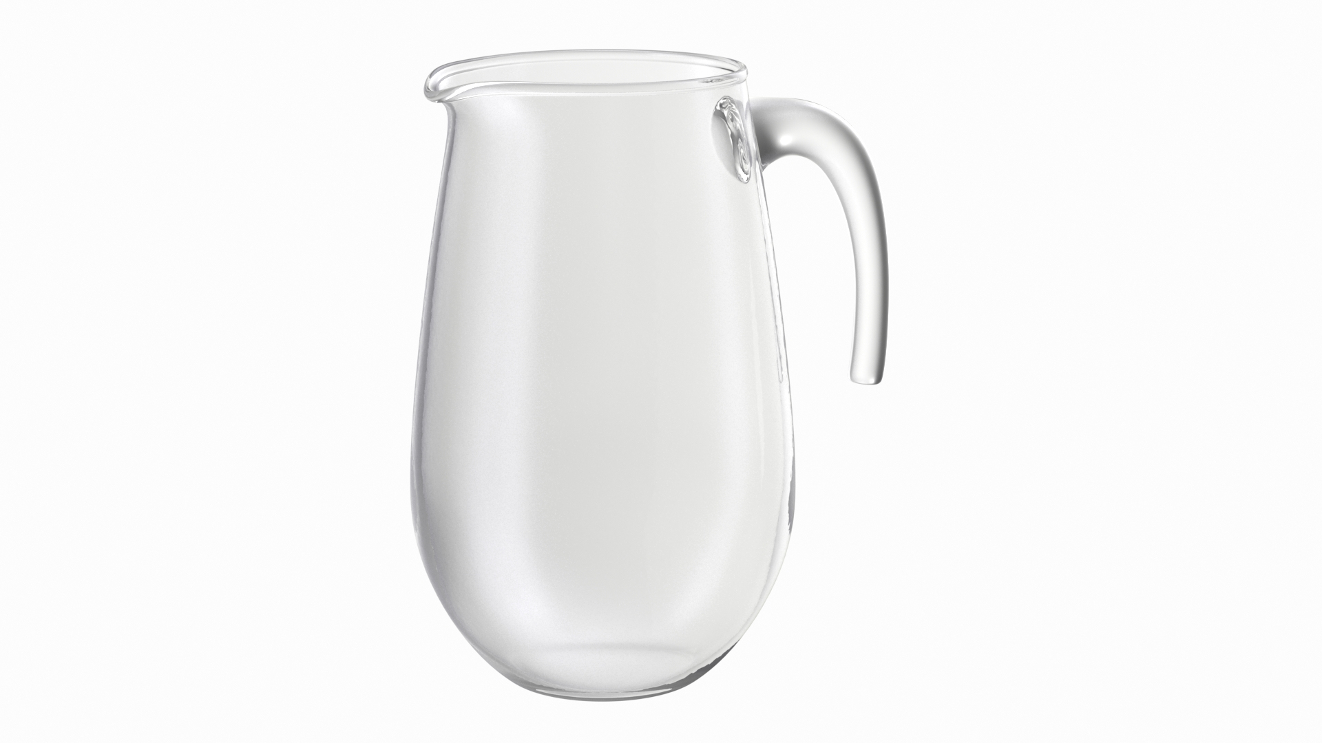 3D Glass Jug With Hook Handle - TurboSquid 1907002