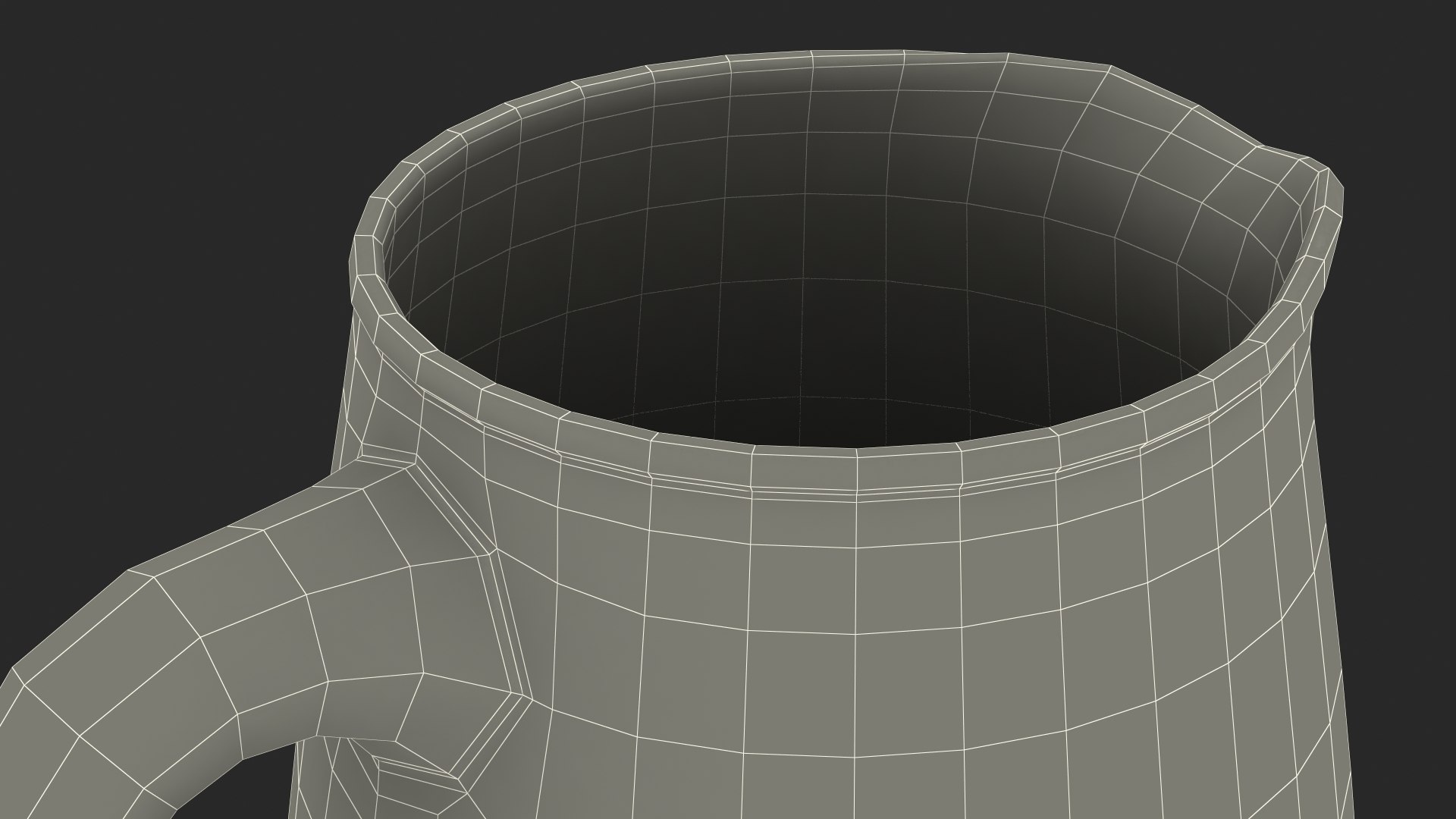 3D Glass Jug With Hook Handle - TurboSquid 1907002