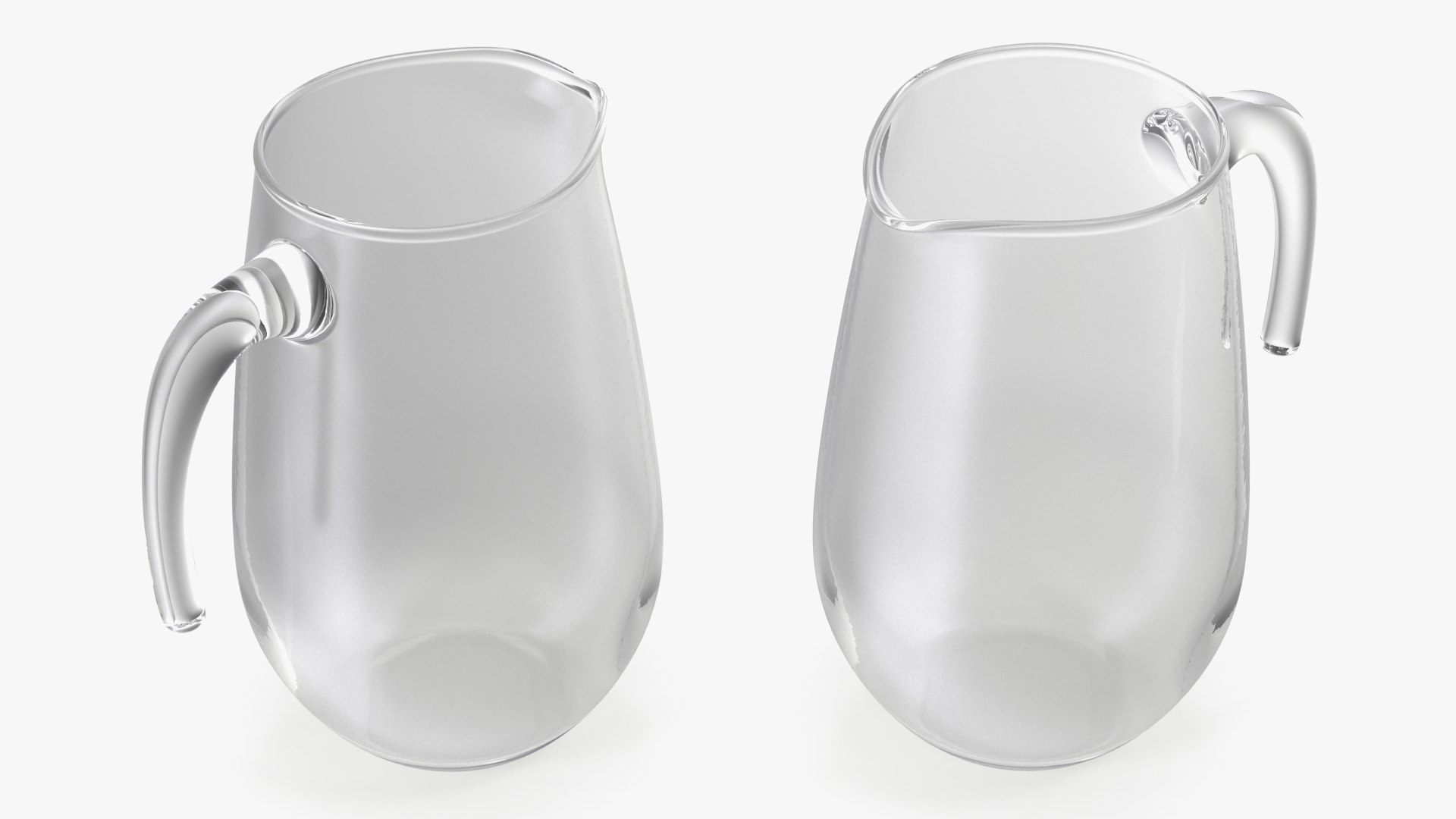 3D Glass Jug With Hook Handle - TurboSquid 1907002