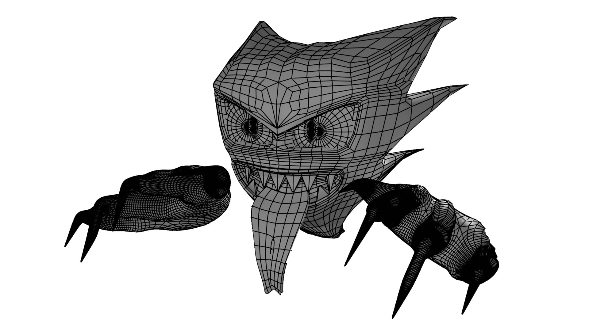 3D Haunter model - TurboSquid 1843421
