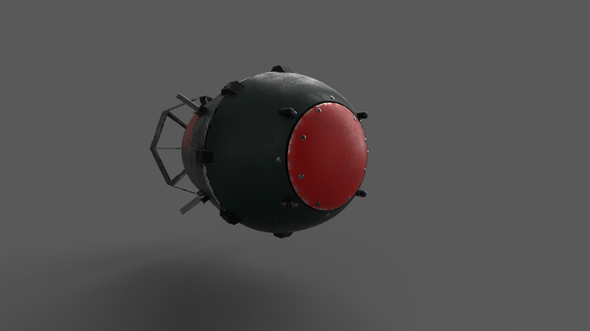 Atomic Bomb 3D Model - TurboSquid 1838819