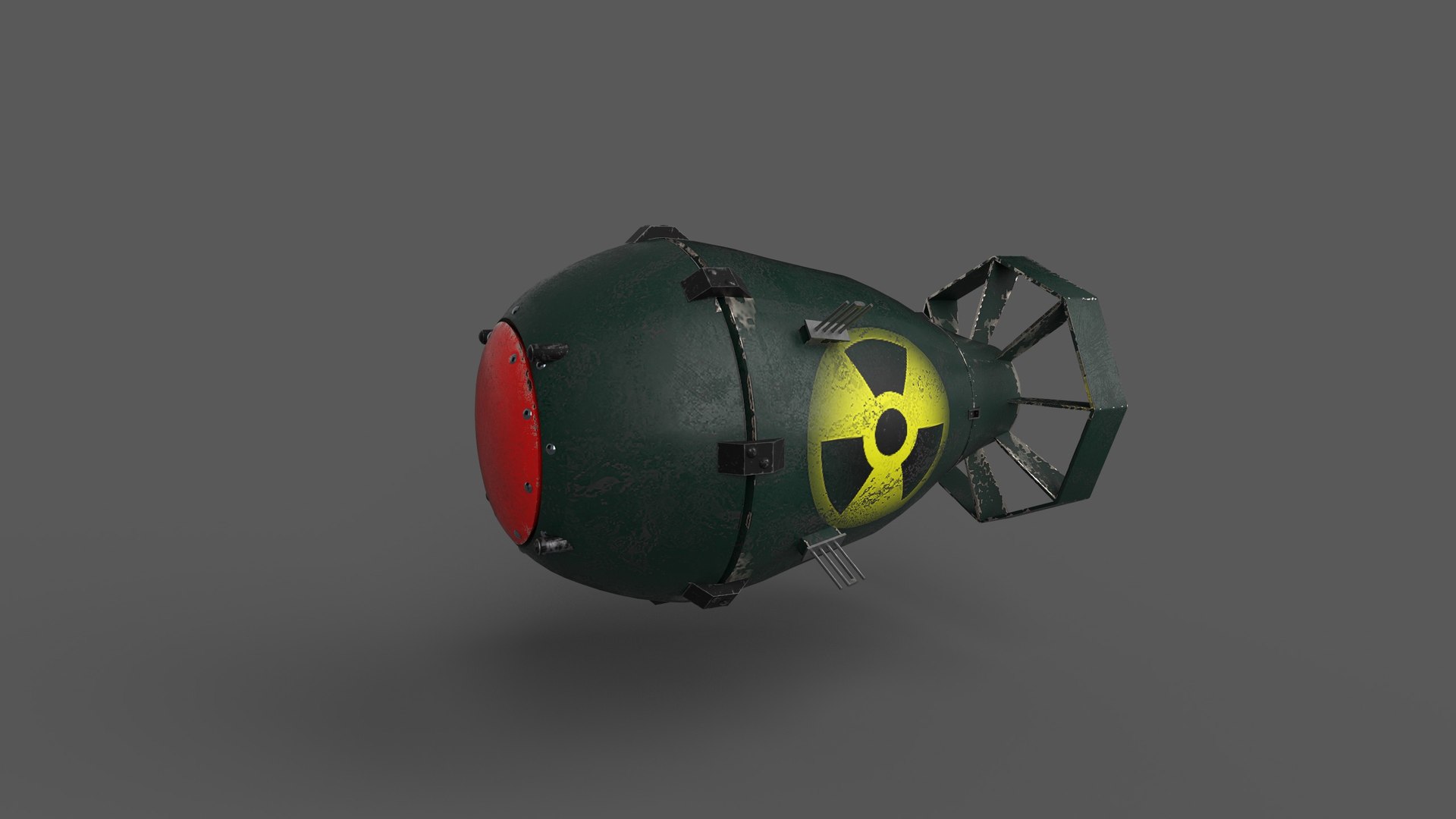 Atomic Bomb 3D Model - TurboSquid 1838819