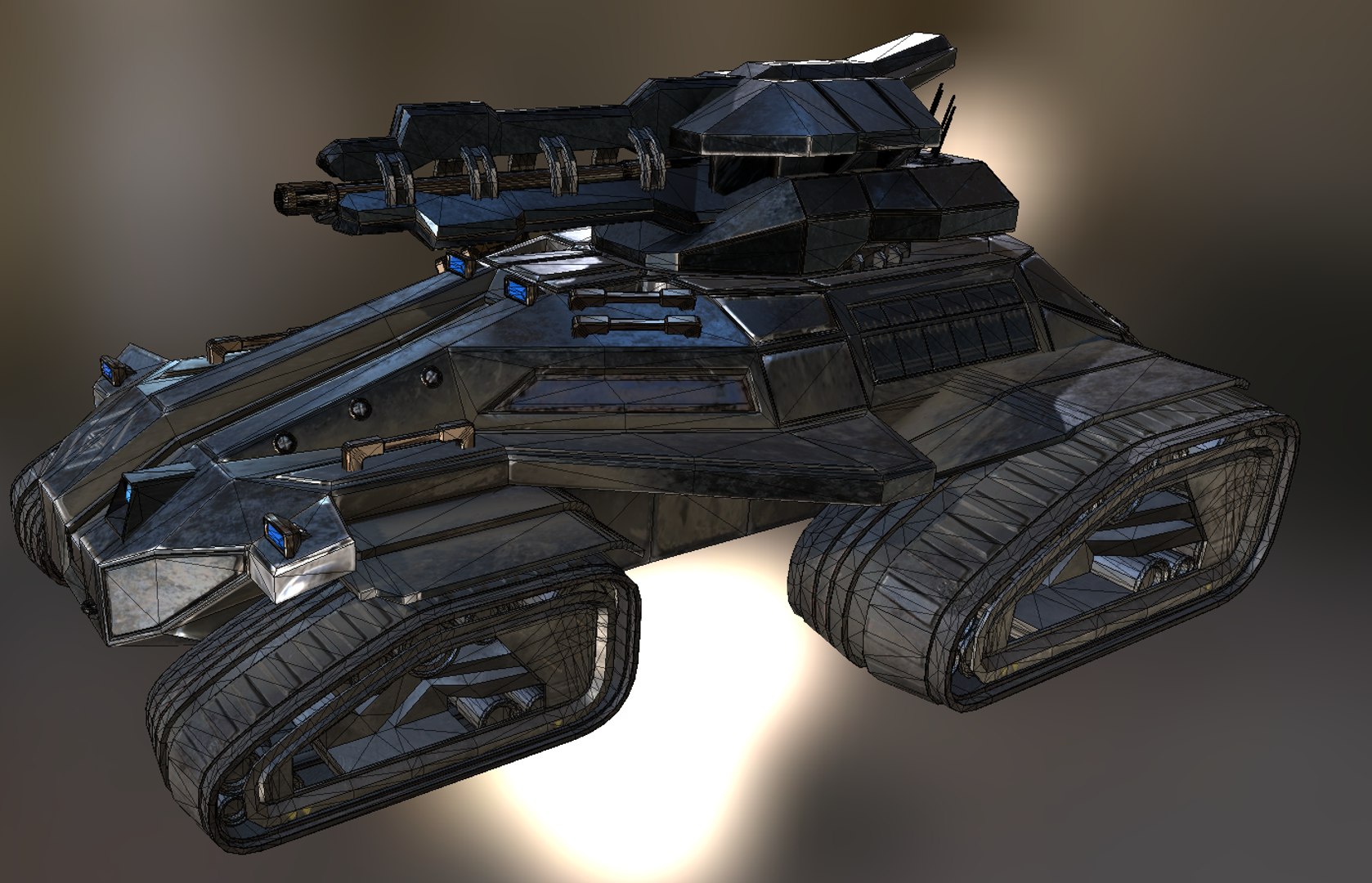 Tank Pbr Fbx