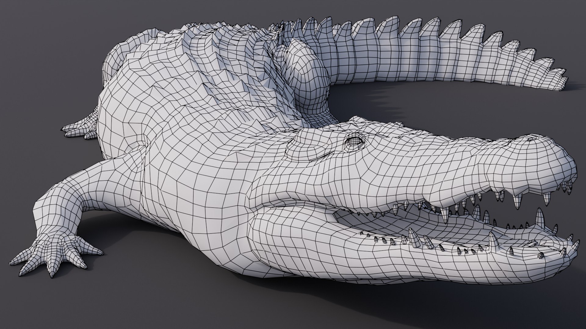 Nile Crocodile 3D Model - TurboSquid 1745928