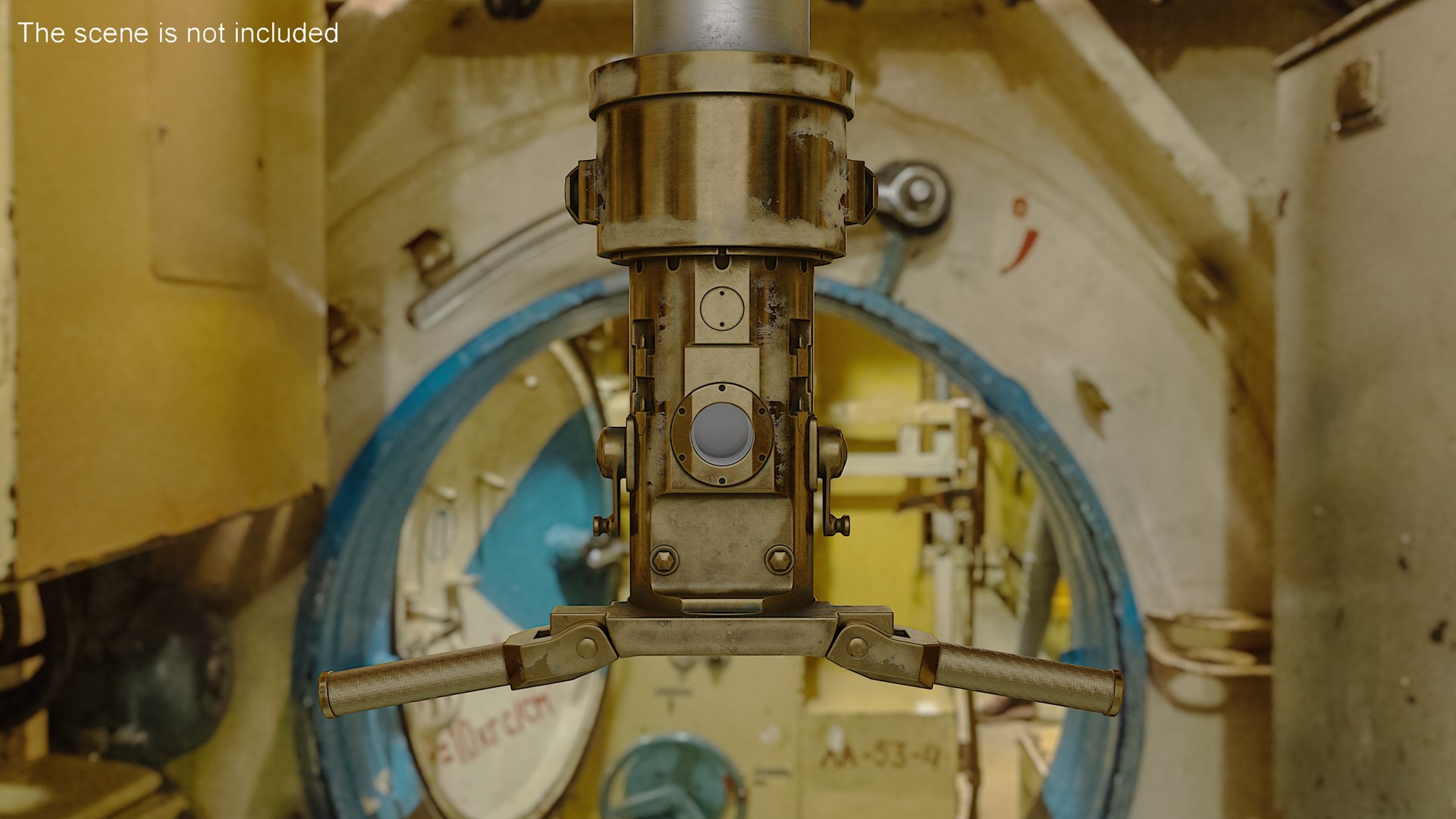 Retro Submarine Periscope 3D Model - TurboSquid 2045423