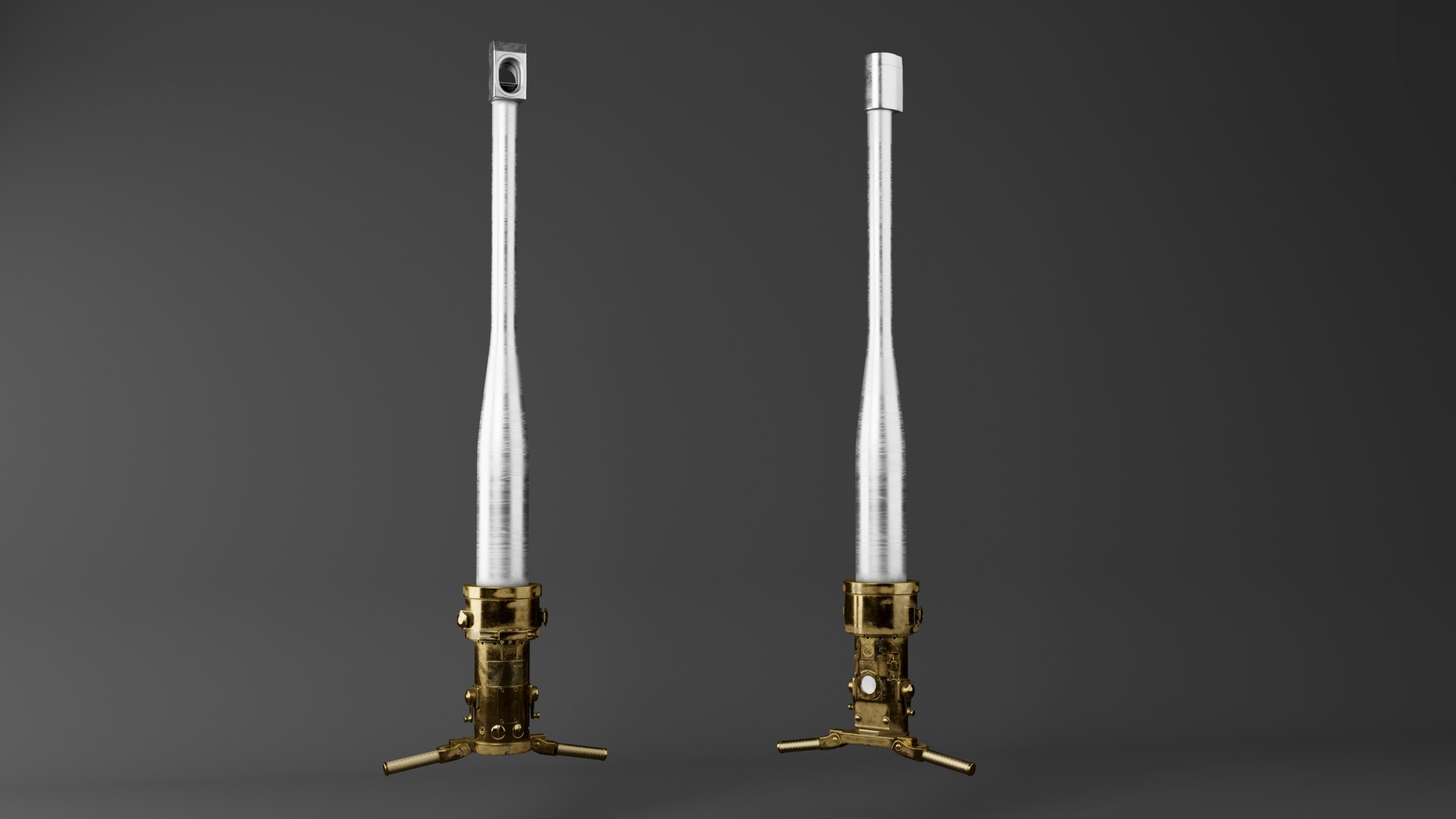 Retro Submarine Periscope 3D Model - TurboSquid 2045423