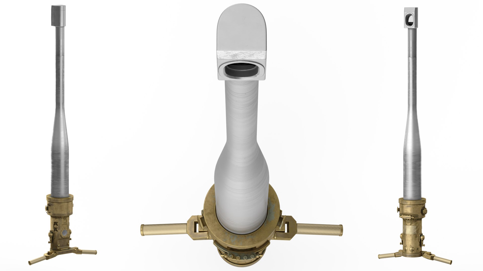 Retro Submarine Periscope 3D Model - TurboSquid 2045423
