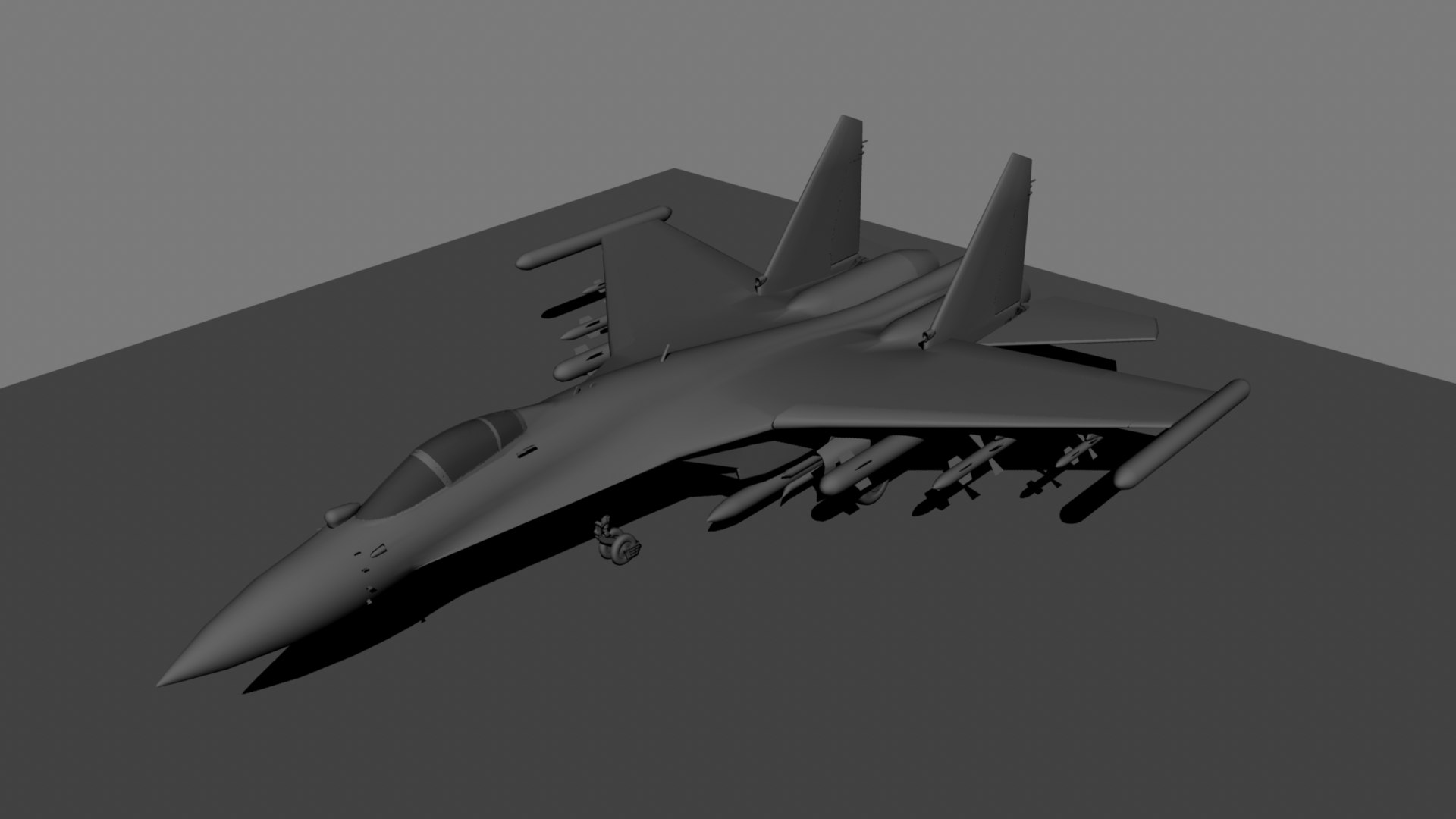 Free Su 35 3d Model
