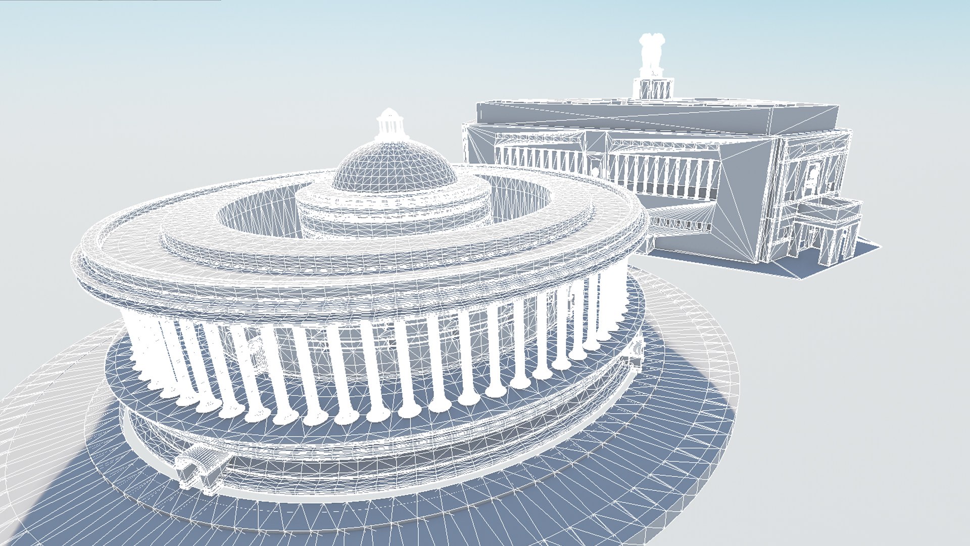 INDIAN PARLIAMENT 3D Model - TurboSquid 2208328