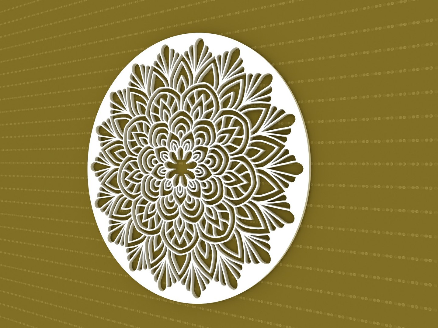Mandala Cnc Model - TurboSquid 1455080