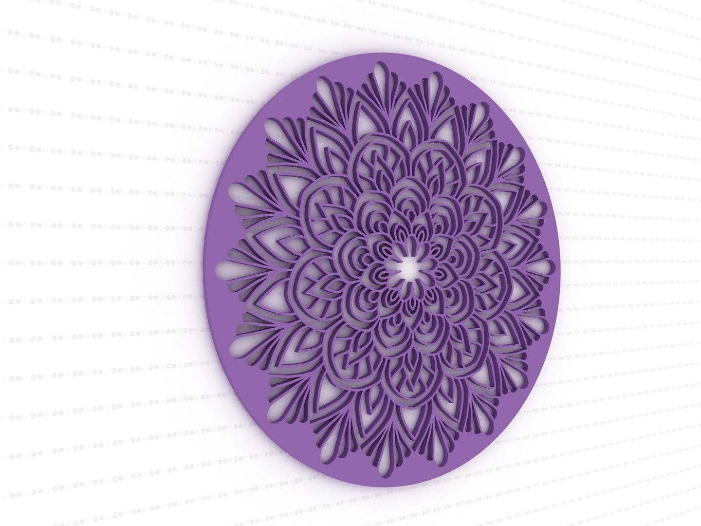 Mandala Cnc Model - TurboSquid 1455080