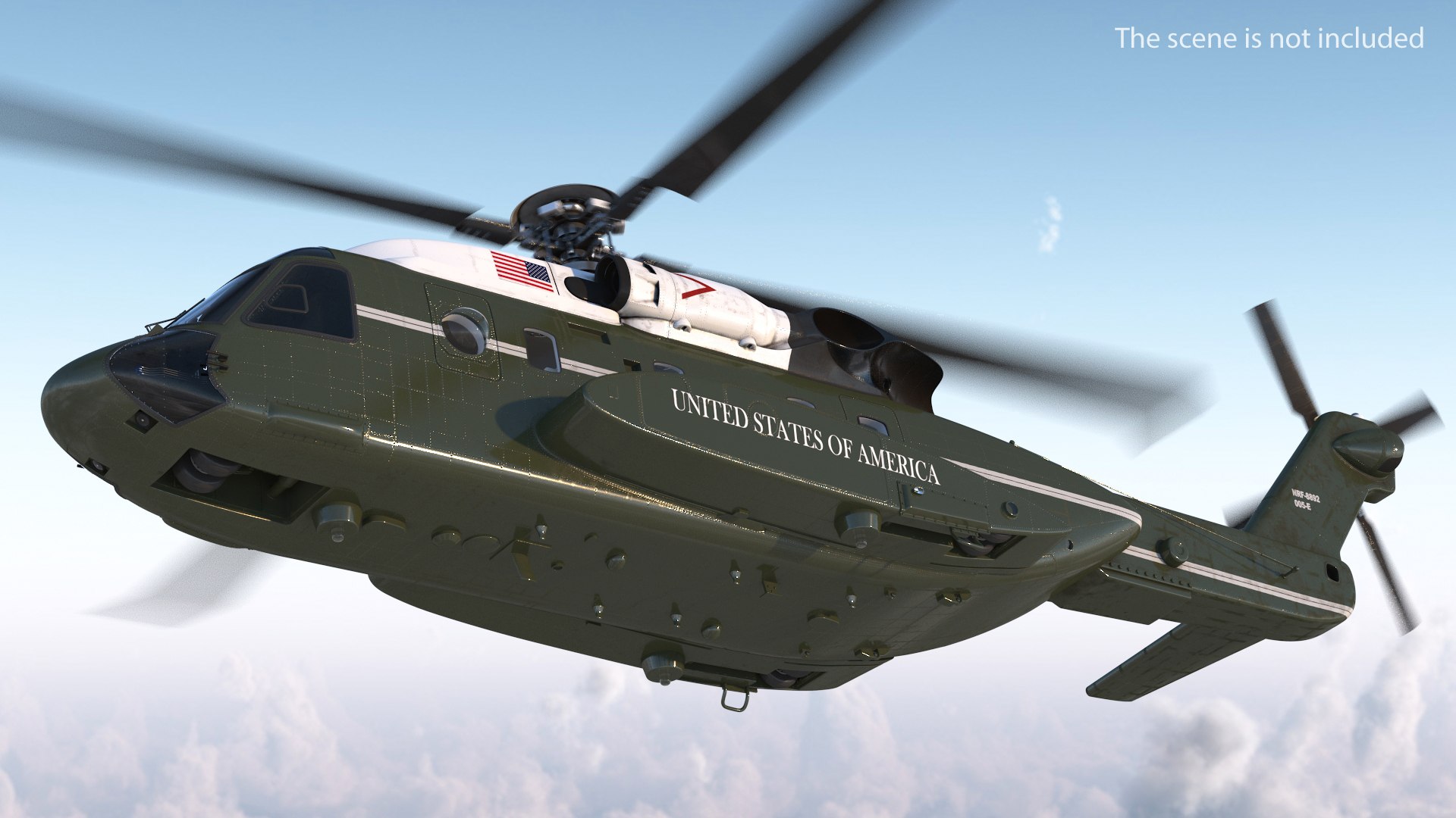 Sikorsky vh-92 marine 3D - TurboSquid 1496506
