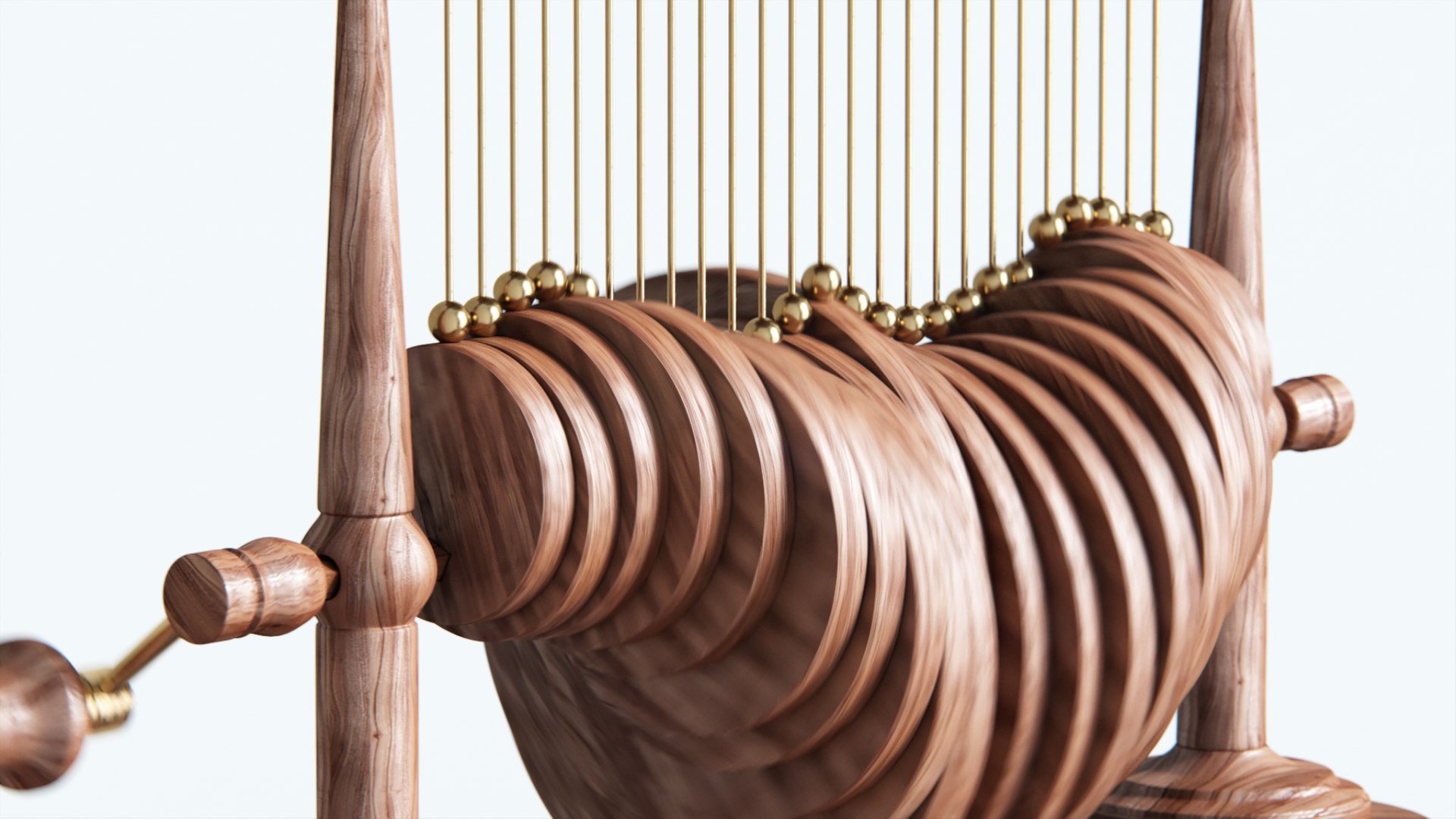 3d Model Of Mechanical Toy Wave