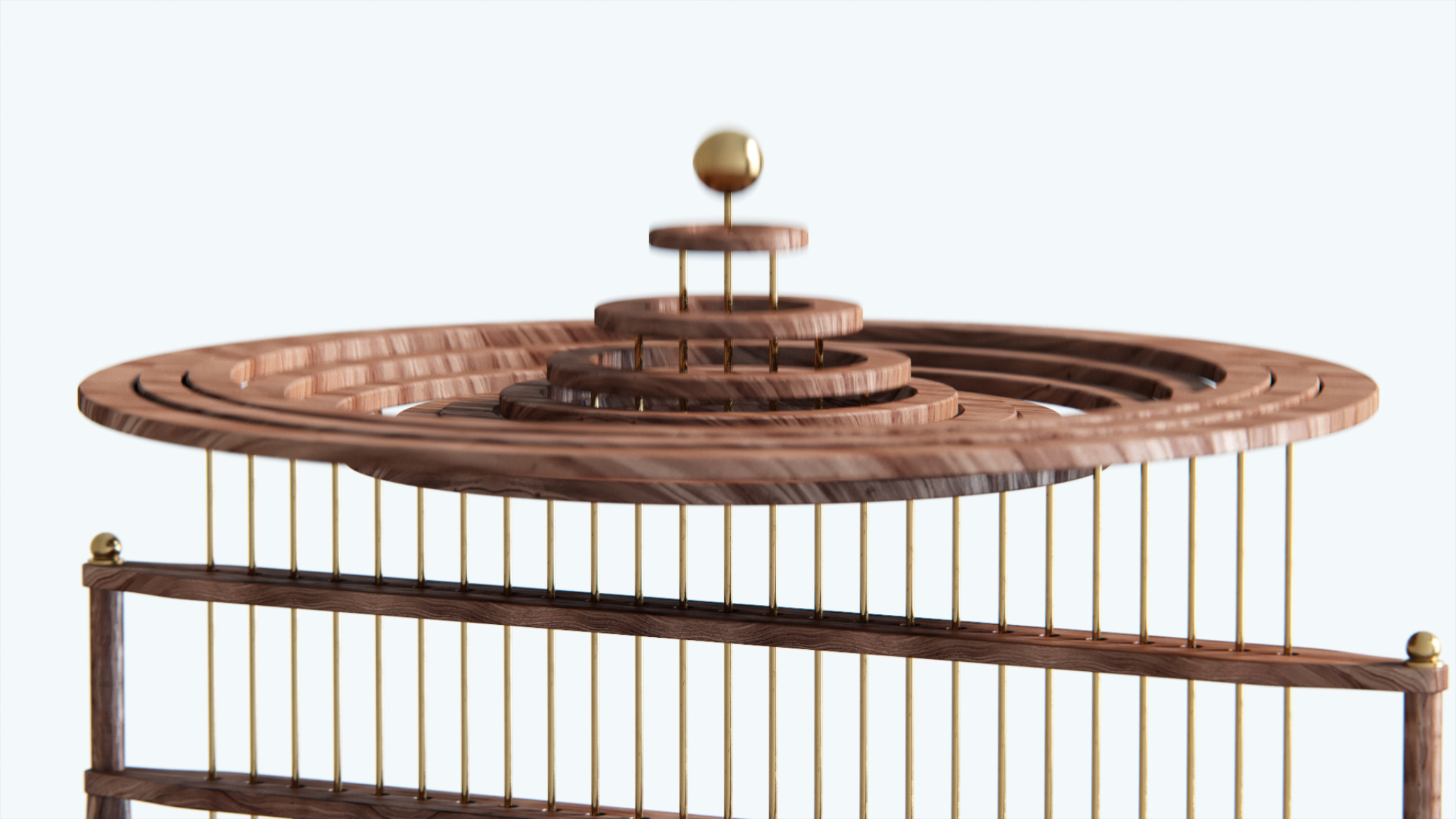 3d model of mechanical toy wave