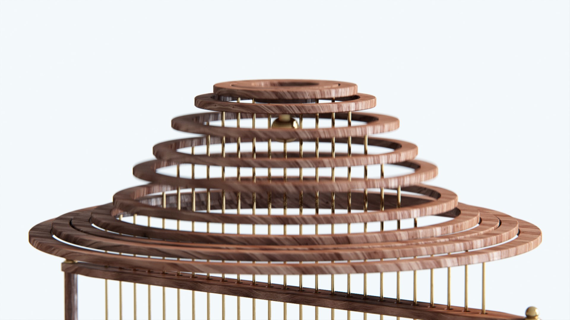 3d model of mechanical toy wave