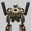 Robot Rigged 3d Model