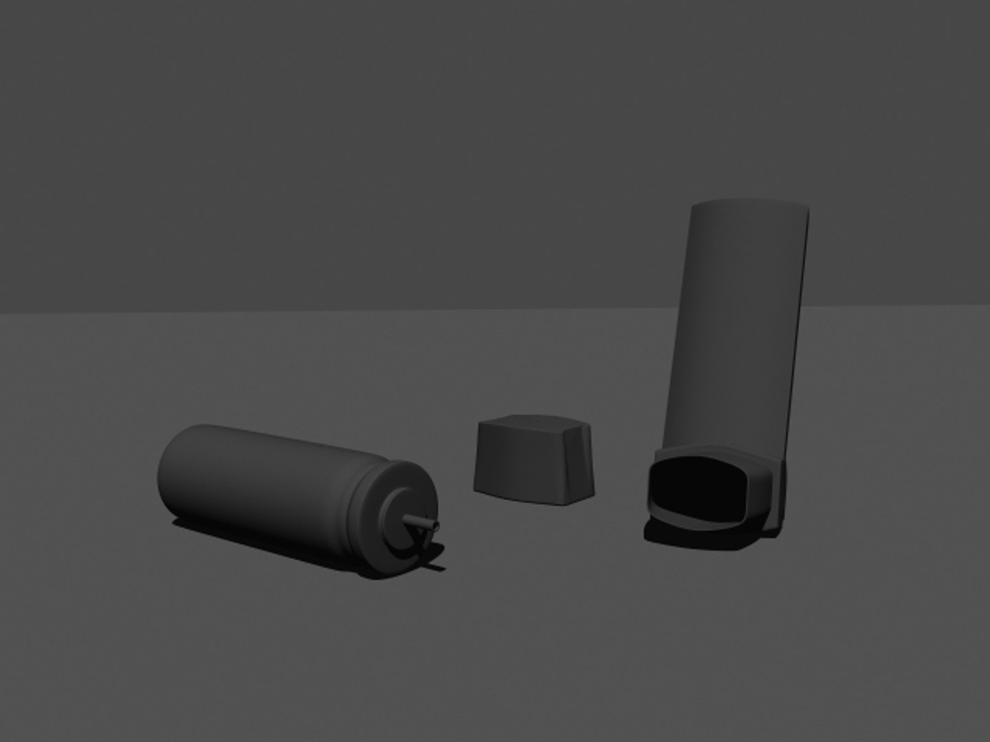 Free Ventolin Evohaler 3d Model