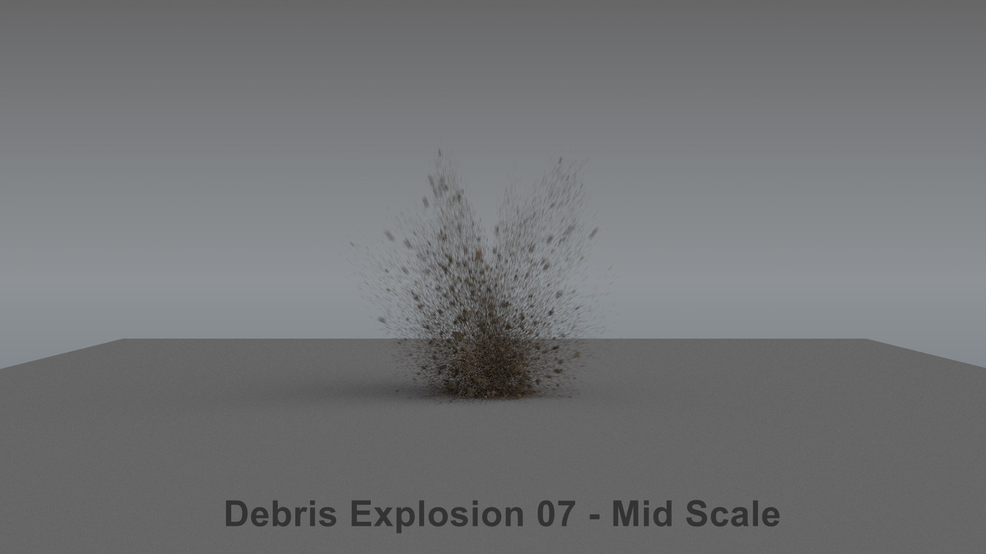 Exploding Debris