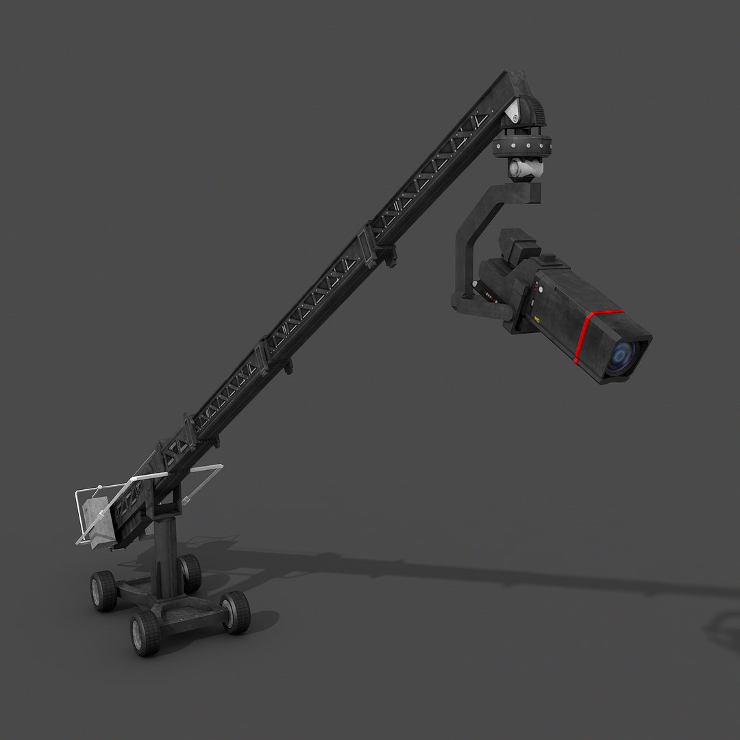 Camera Crane 2 3D Model - TurboSquid 1574433
