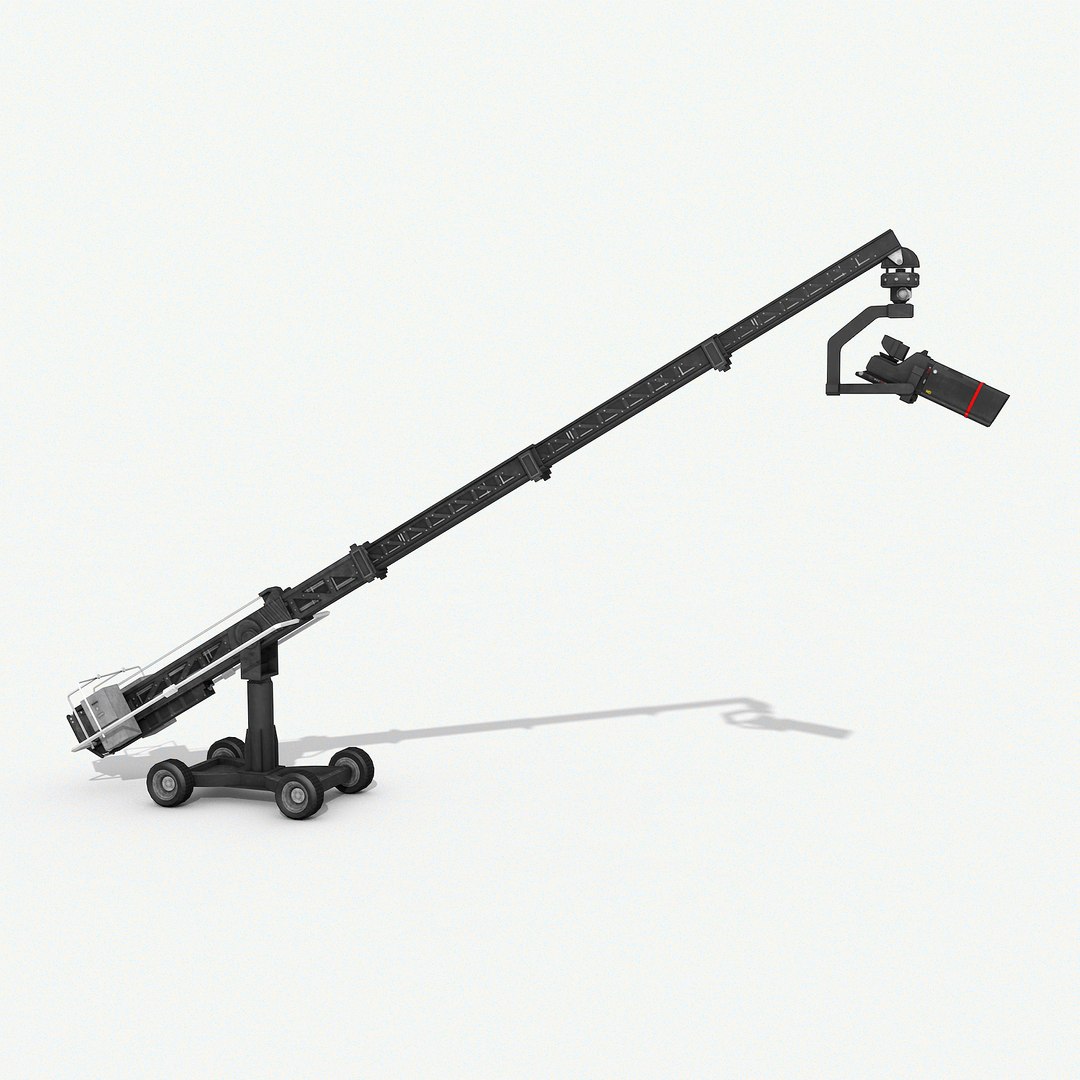 Camera Crane 2 3D Model - TurboSquid 1574433