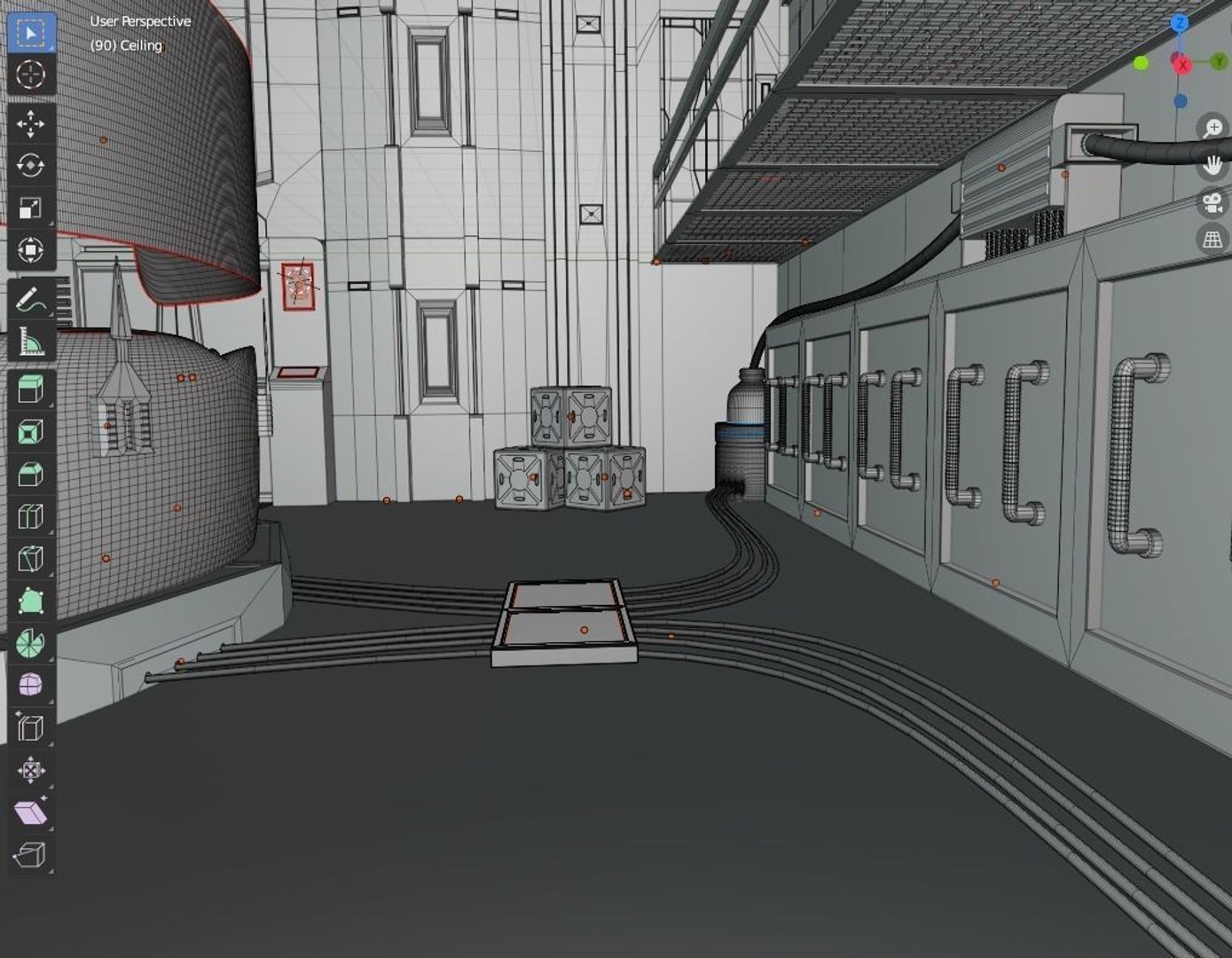 3D Sci-fi Cockpit - TurboSquid 2133042