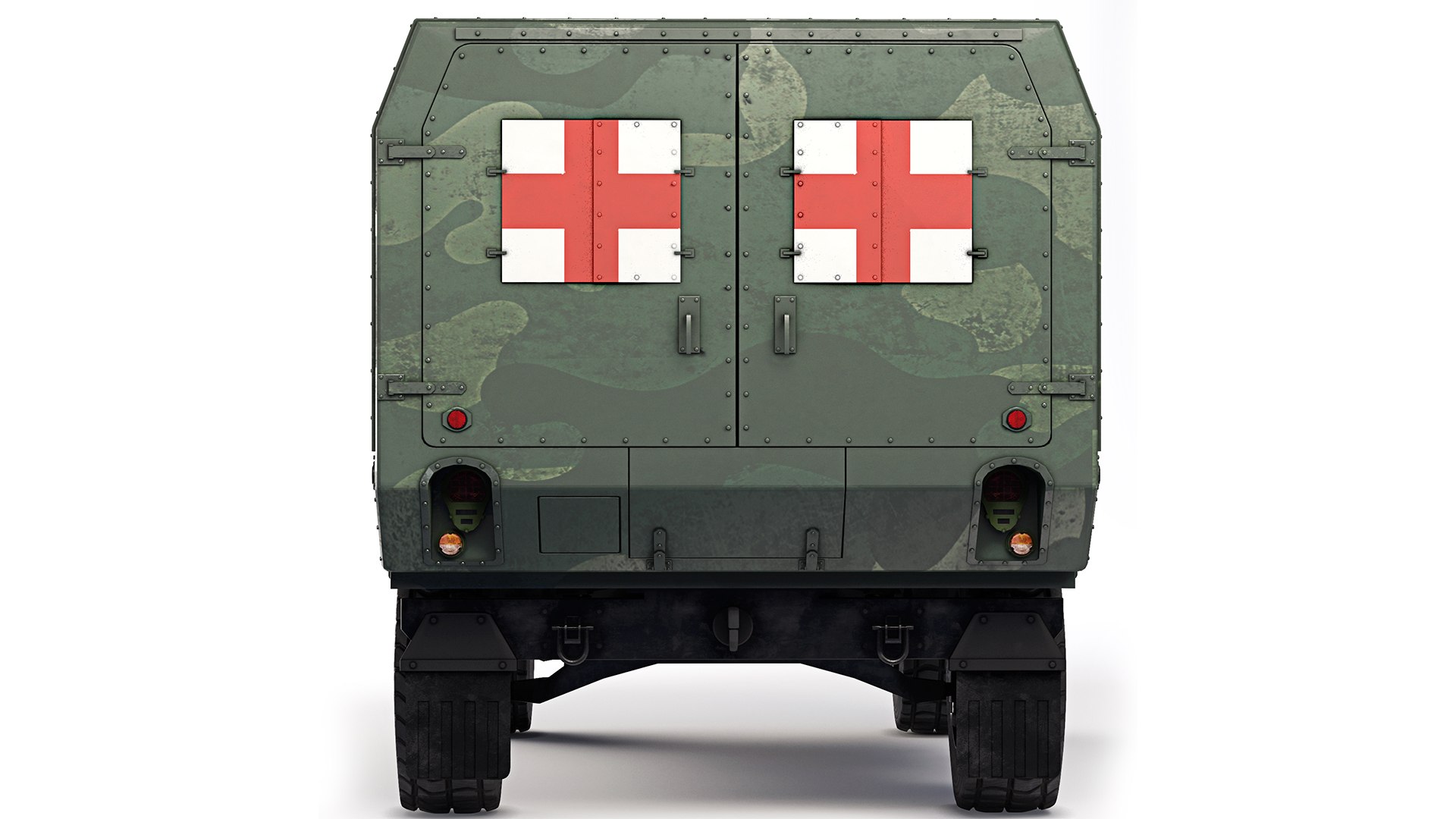 Humvee Military M997A3 Ambulance 2018 3D - TurboSquid 1981922