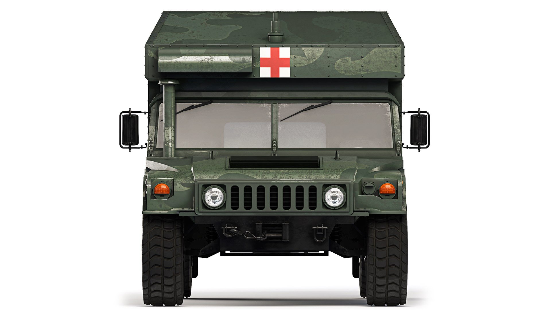 Humvee Military M997A3 Ambulance 2018 3D - TurboSquid 1981922