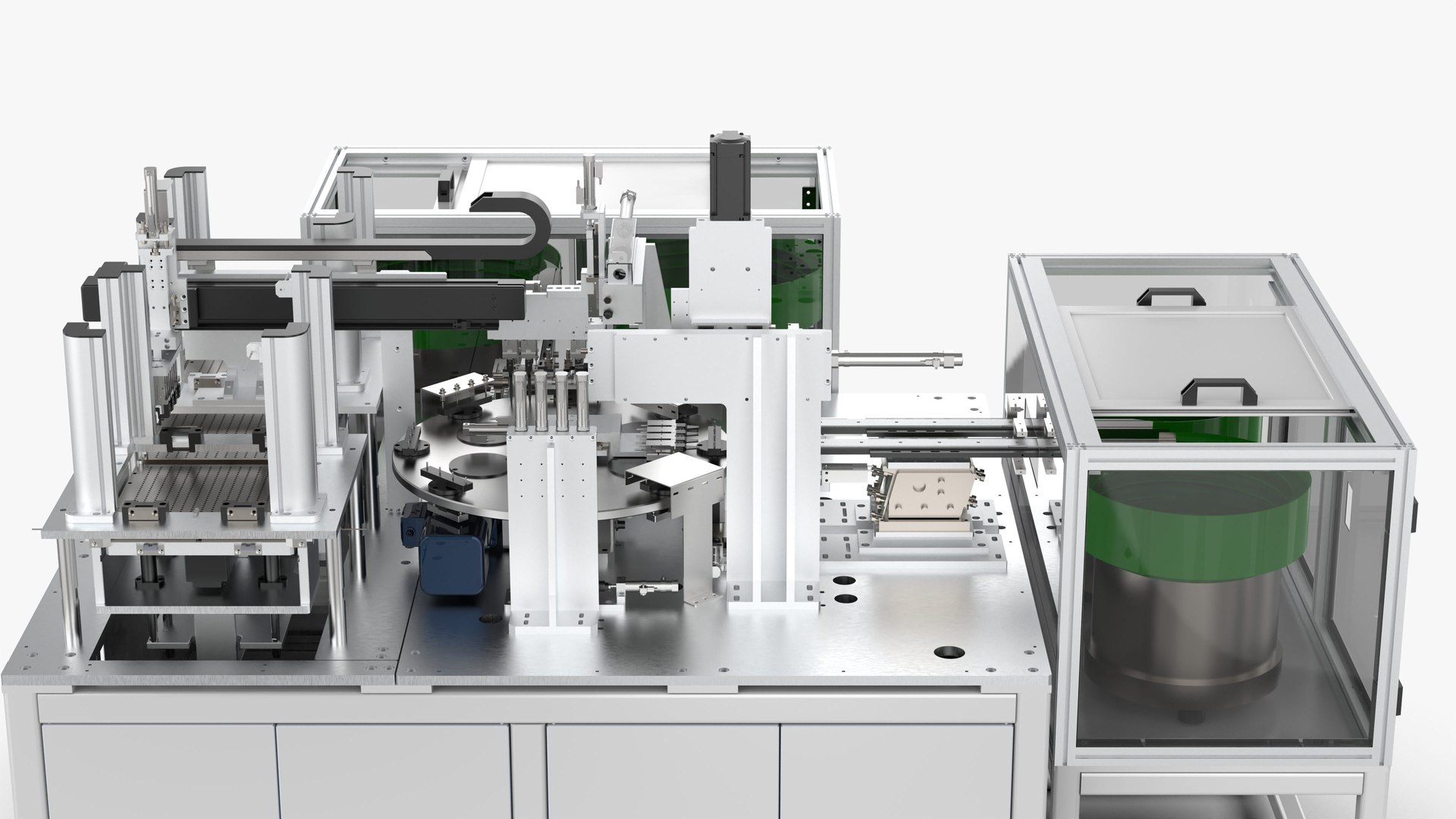 3D Automatic Spring Distribution And Assembly Swinging Machine ...